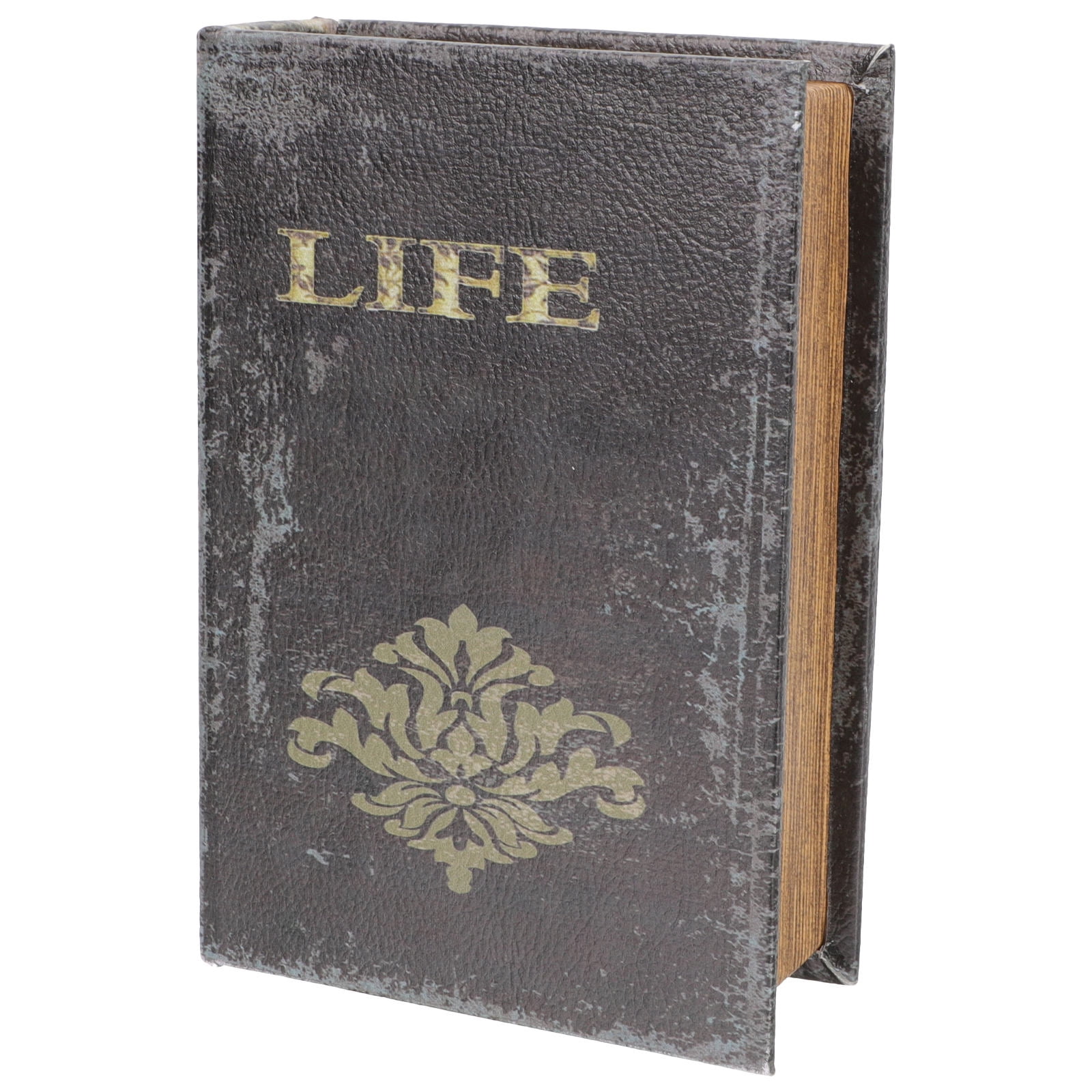 Phenofice Book Storage Box Black Bible Style For Adults 1Pcs 7.47x5 ...