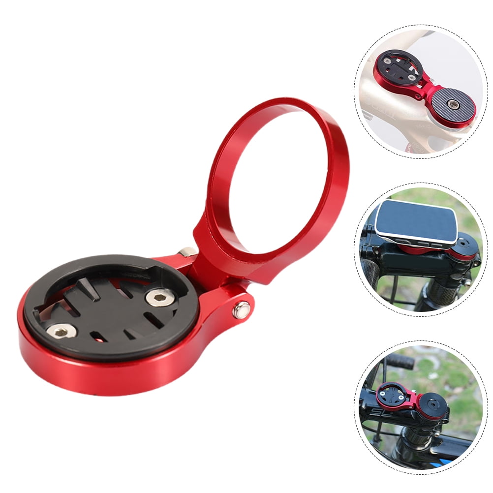 HEMOTON Bike Computer Mount Aluminium Alloy Stopwatch Rack Stopwatch Adapter Base Bike Computer ...