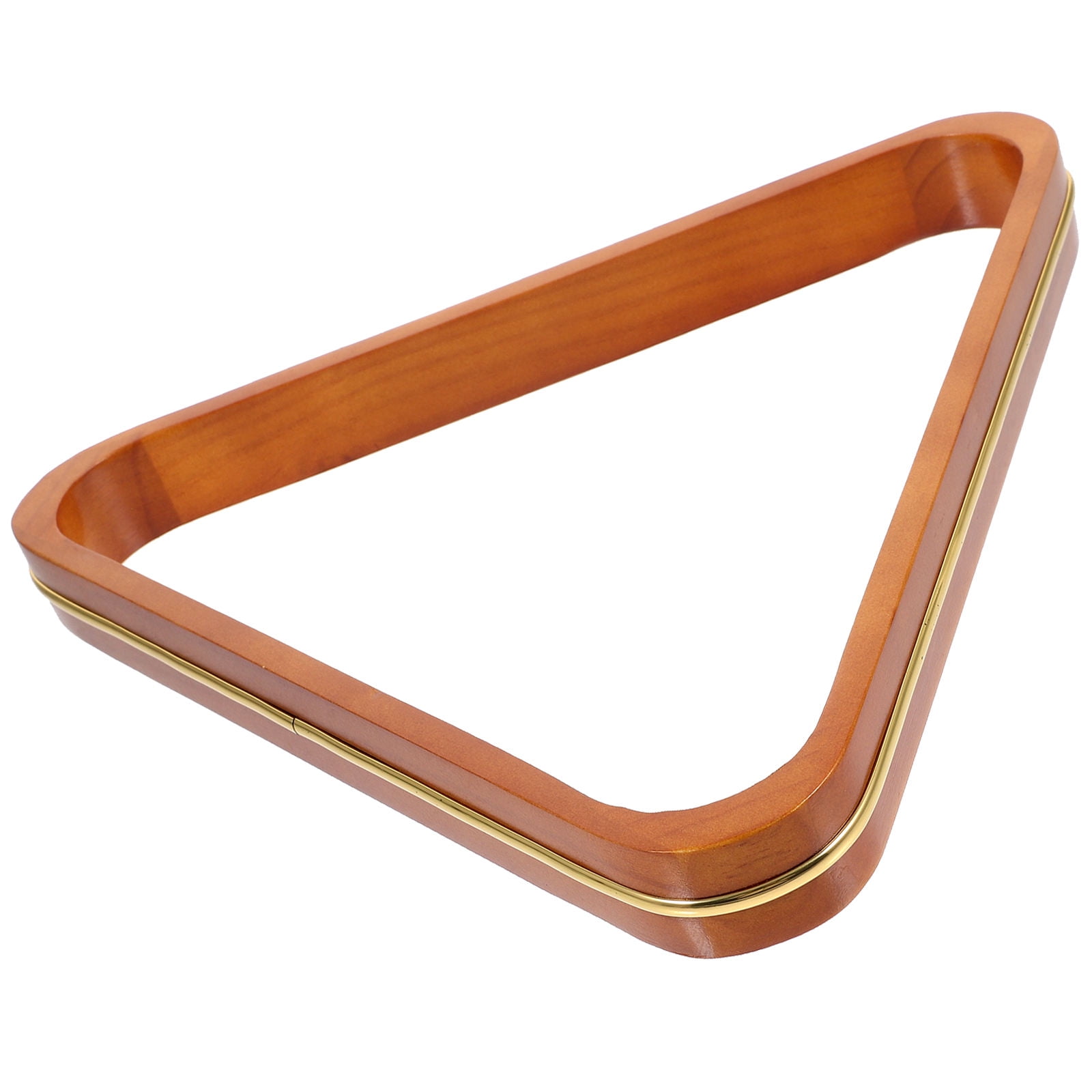 EXHUMKY Billiard Triangle Rack Wood Ball Organization - Walmart.com
