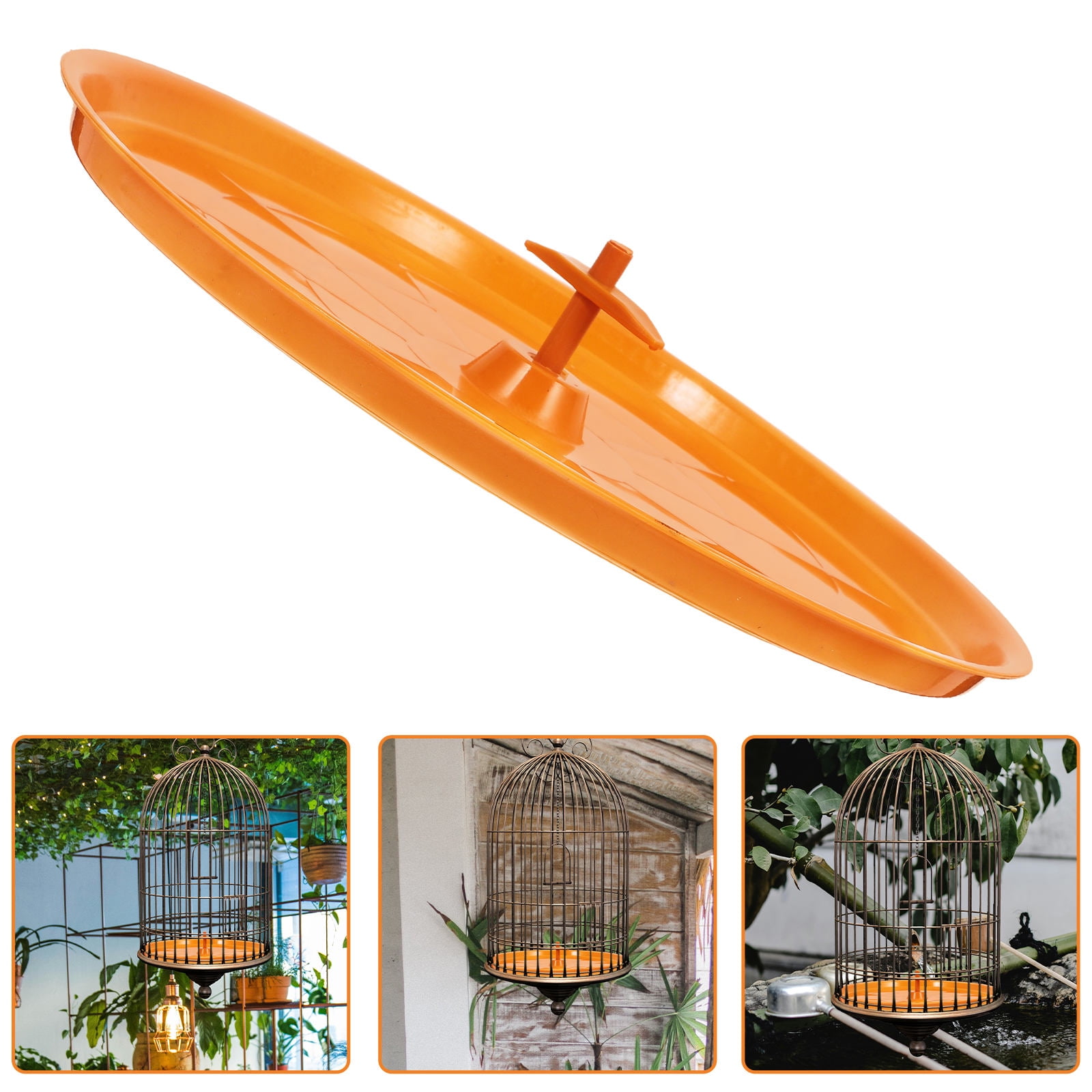 HEMOTON Bird Cage Tray Bird Cage Bottom Tray Replacement Cage Litter ...