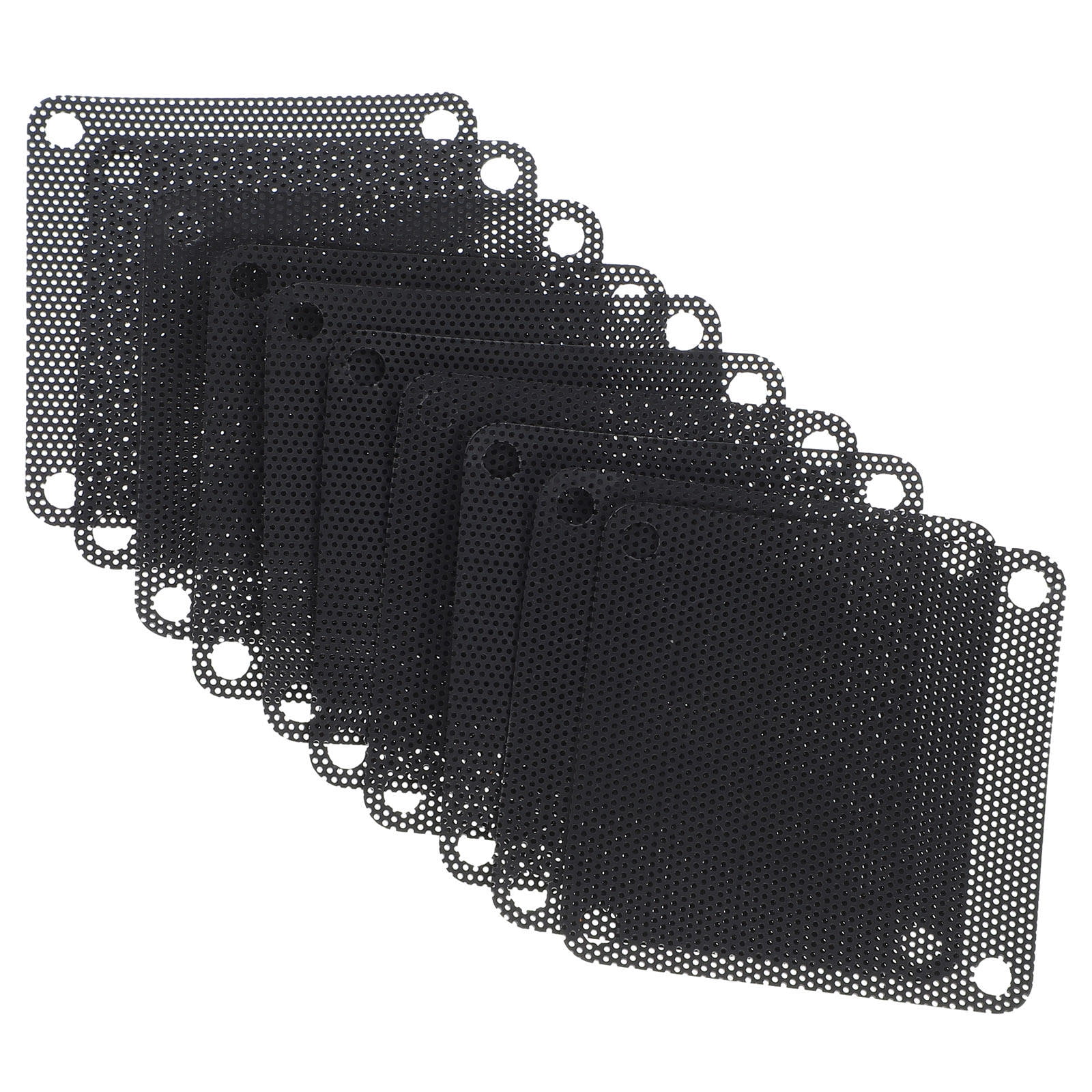 HEMOTON Black PVC PC Fan Filter for Computer Use with Fine Mesh Design ...