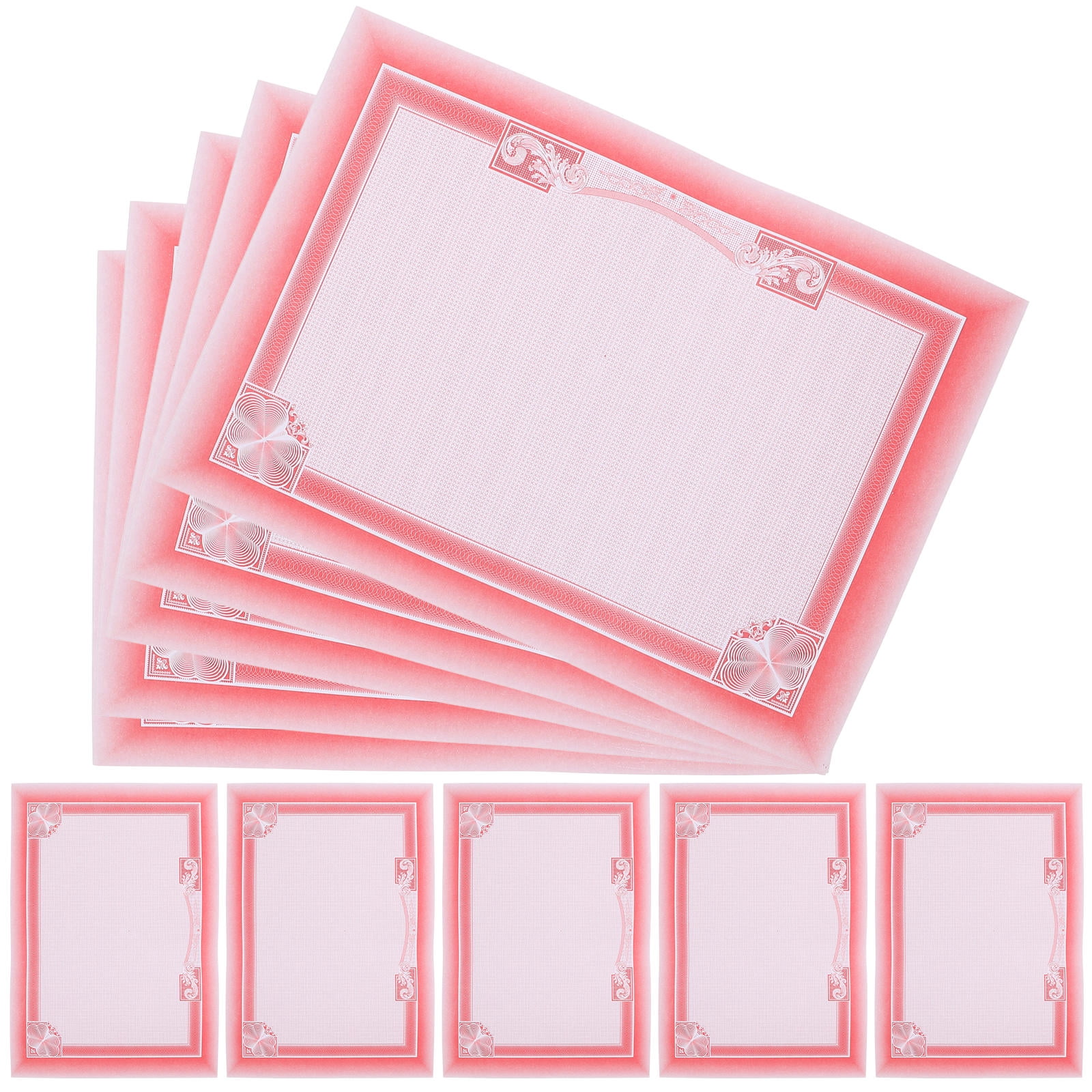 HEMOTON Blank Diploma Certificate Paper for Lab Use Assorted Color ...