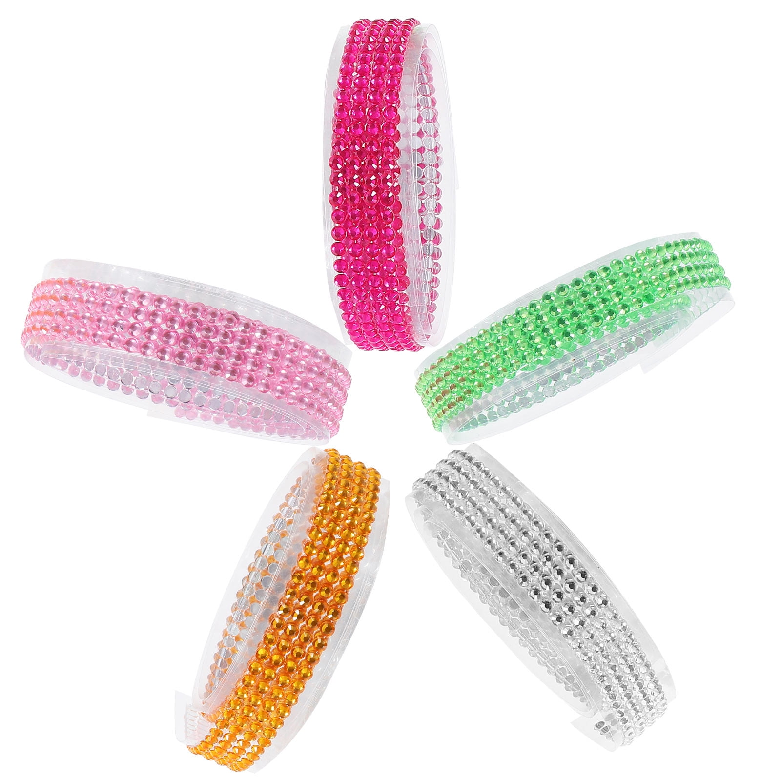 HEMOTON Bling Rhinestone Tape for DIY Use with Acrylic Material and ...