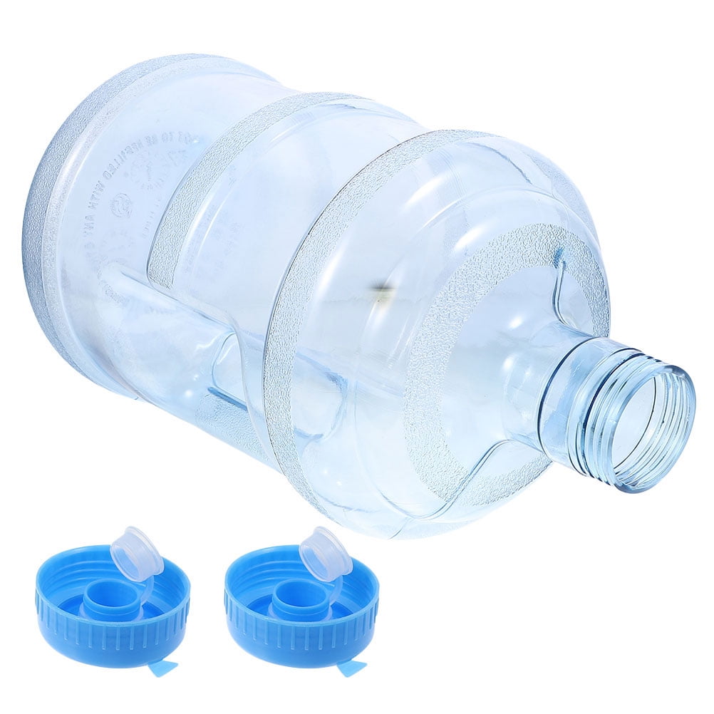 HEMOTON Blue PC Water Jug with Wide Opening and Handle for Outdoor ...
