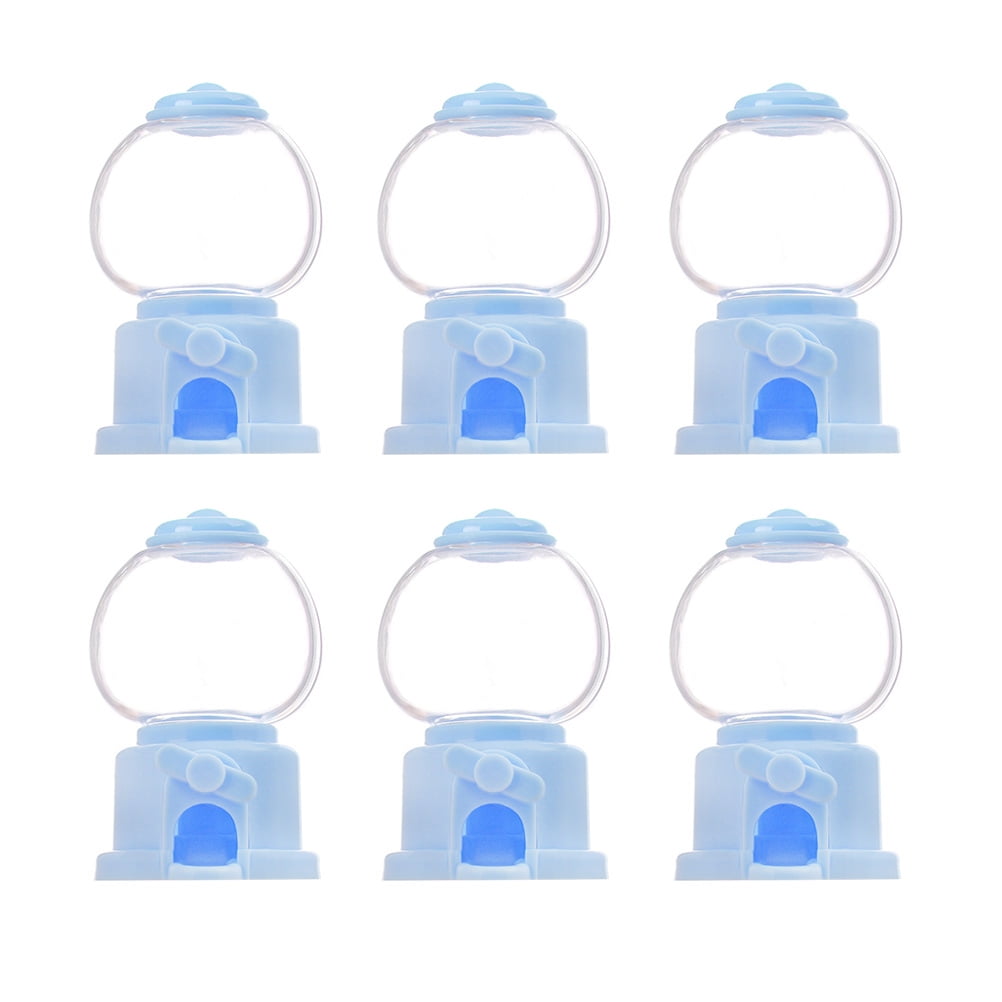 ORDDIART Mini Gumball Machine Candy Blue Plastic for Childrens Playtime ...