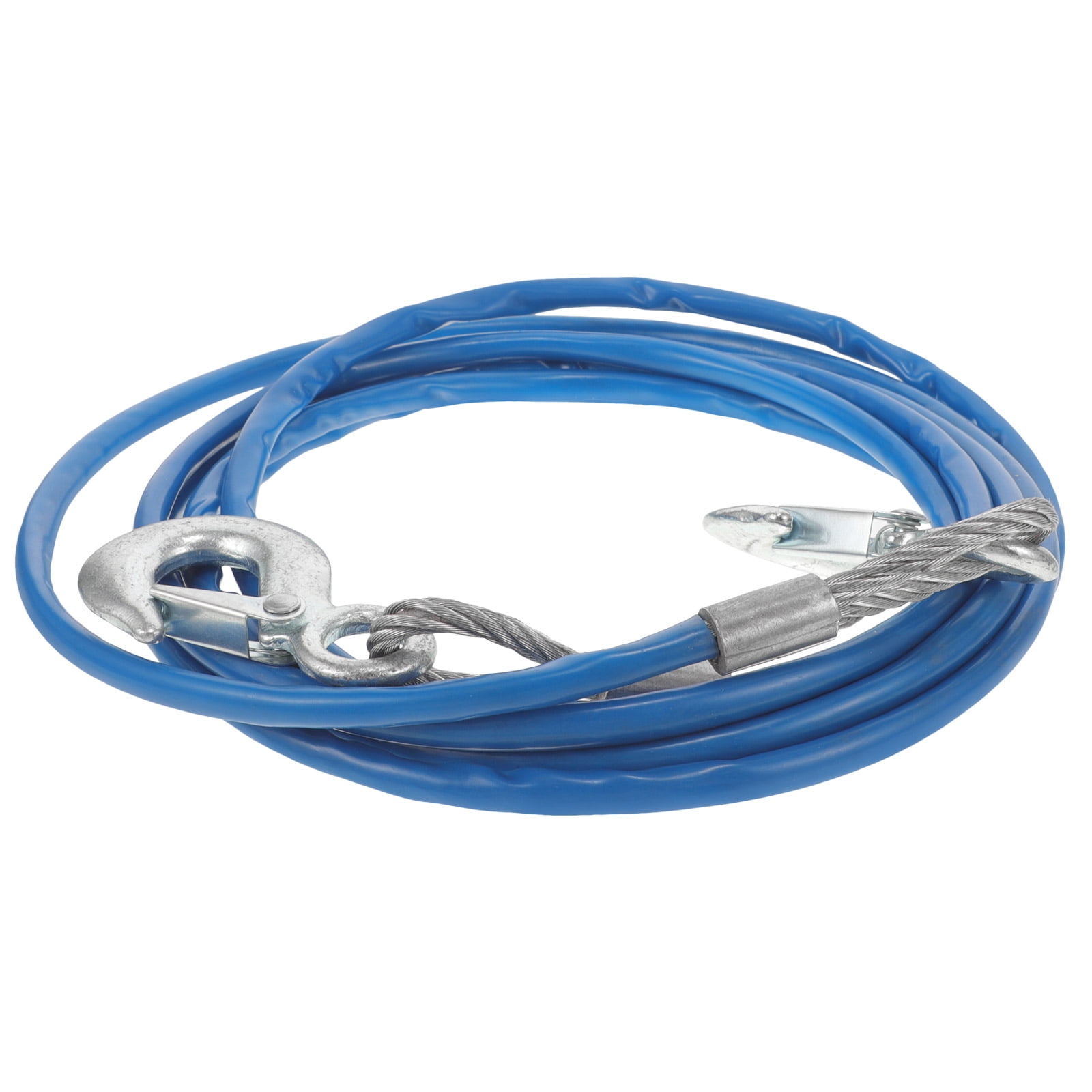 EXHUMKY Car Trailer Towing Rope Towing Strap High-Strength Steel Wire ...