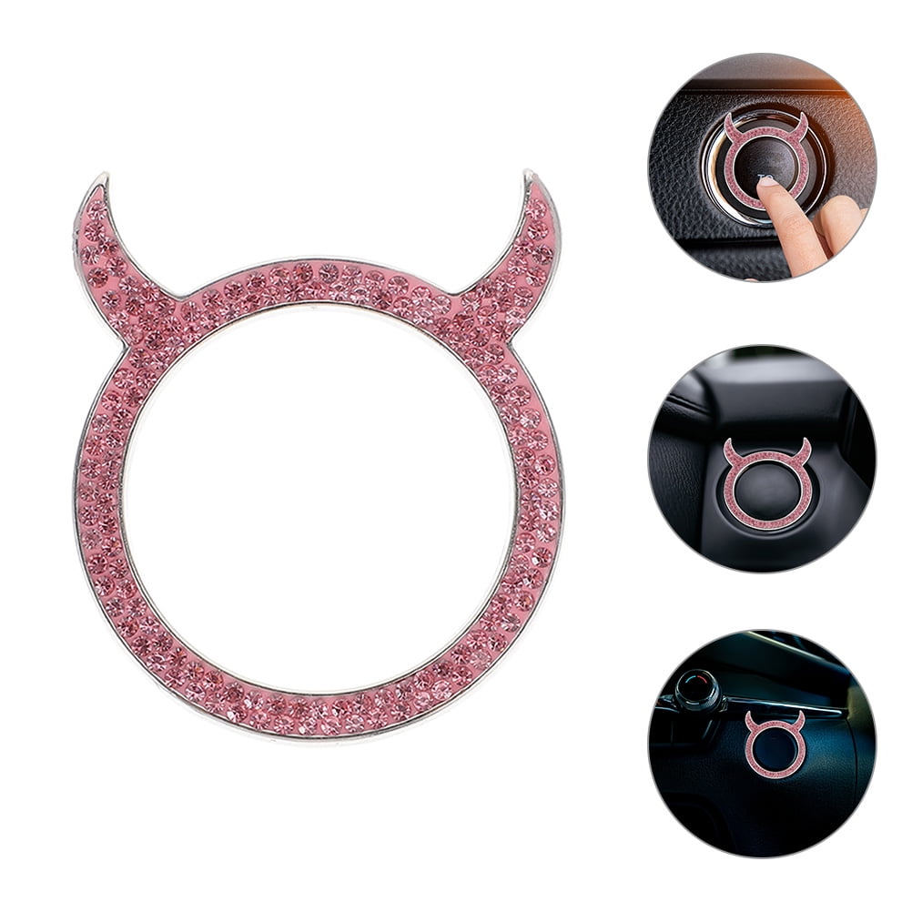 HEMOTON Boot Stickers Key Ignition Cover Automotive Decoration Miss ...