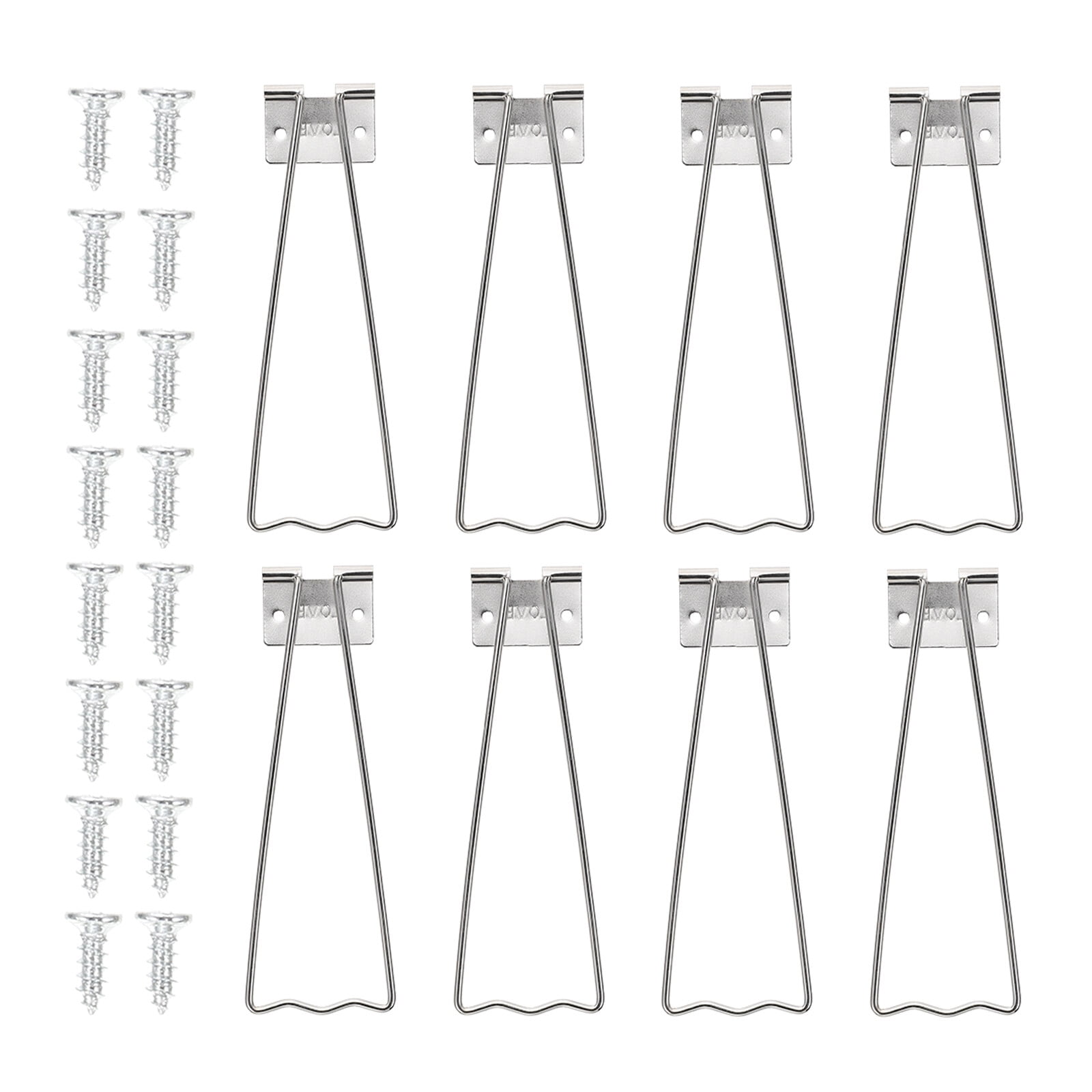 SOPOTUTU Photo Frame with Easel Back Stand, Iron Stable Support for ...