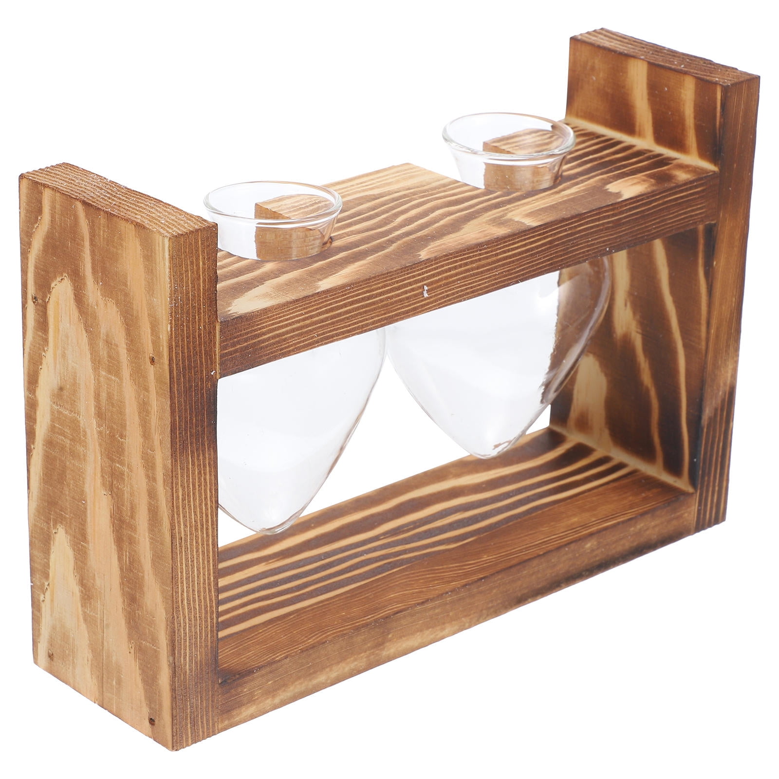 DEEPCRAFF Vase Home Hydroponic Vase Borosilicate Heat-Resistant Glass 2 ...