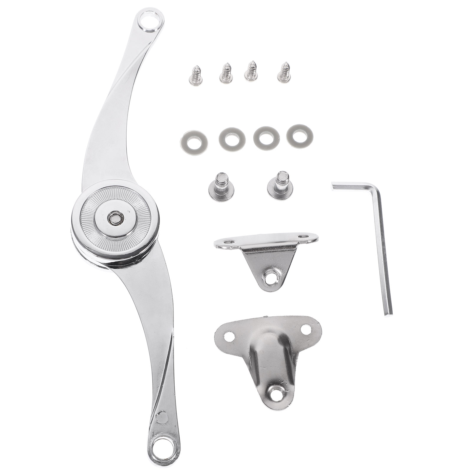 HEMOTON Cabinet Folding Lid Stay Hinge for Kitchen Wardrobe Interior ...