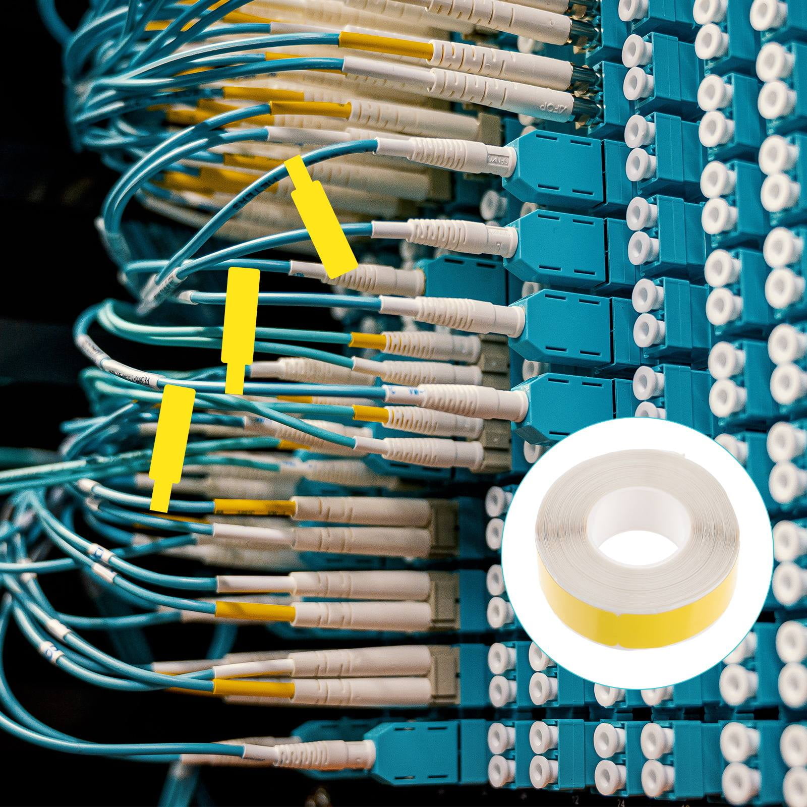 HEMOTON Cable Identifier Tags Label Neat and Orderly Cables 4.4x4.4cm ...