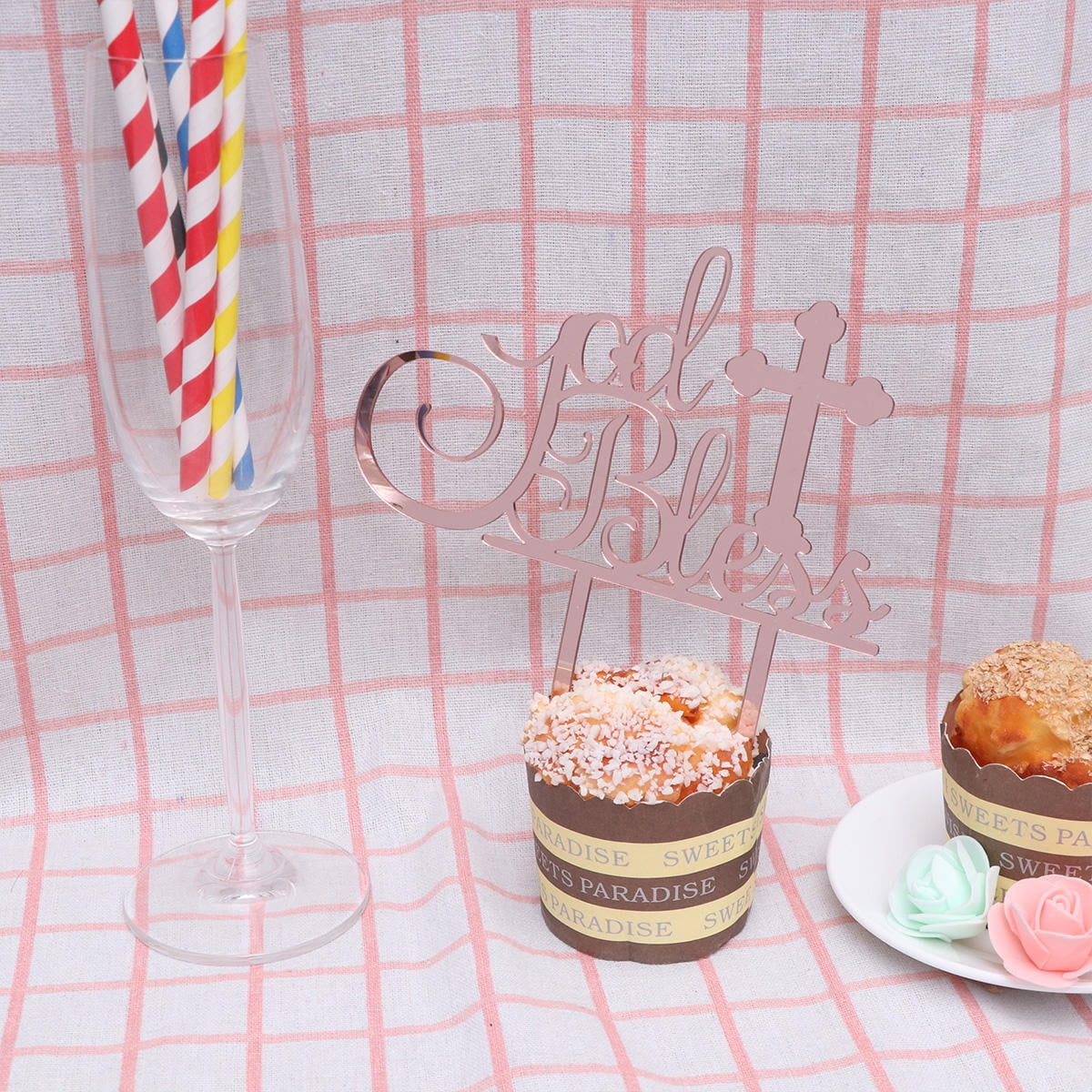 HEMOTON Cake Insert Topper for Toppers Birthday Cakes Decorations ...