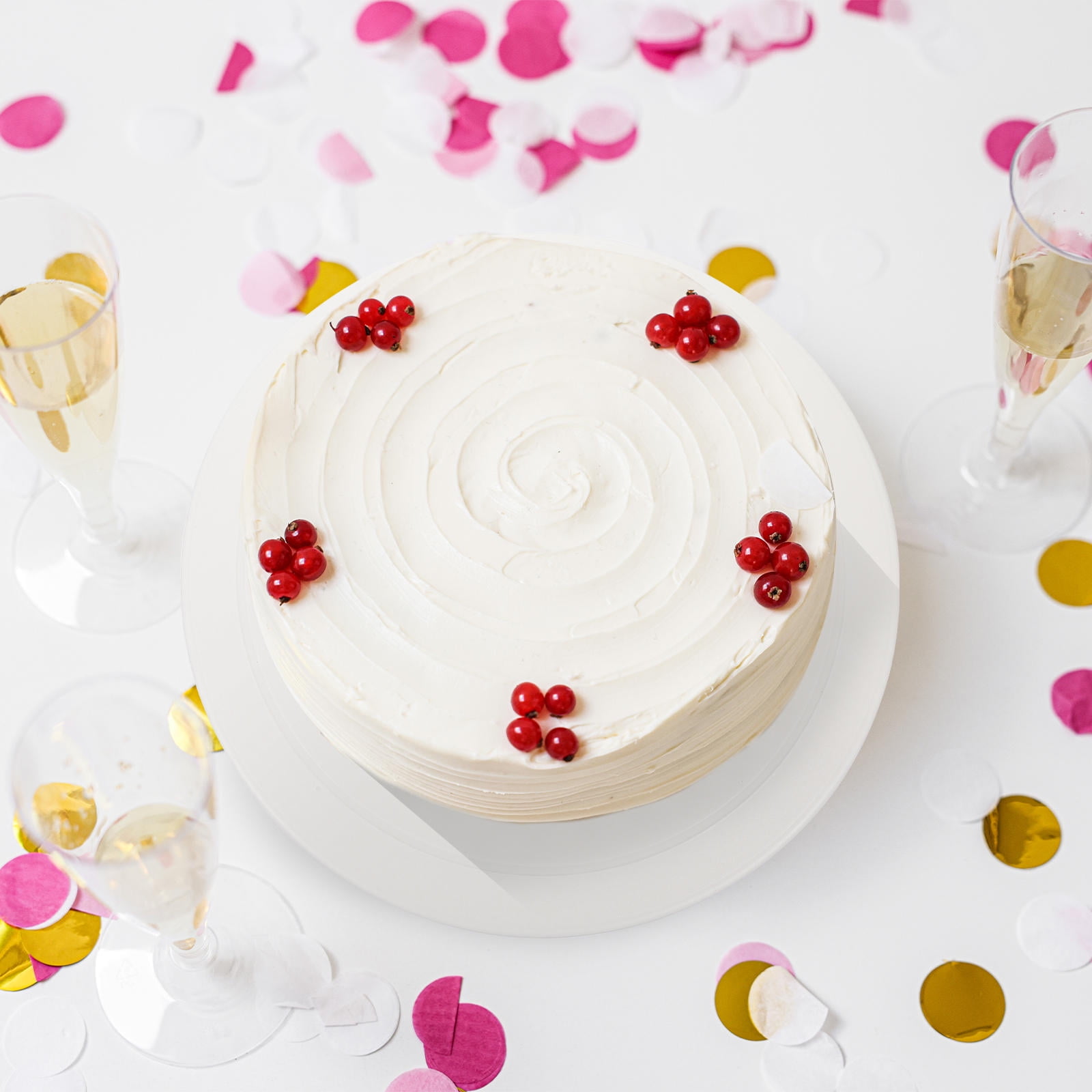 HEMOTON Cakes Decorating Turntable Nonskid Cake Turntable Practical ...