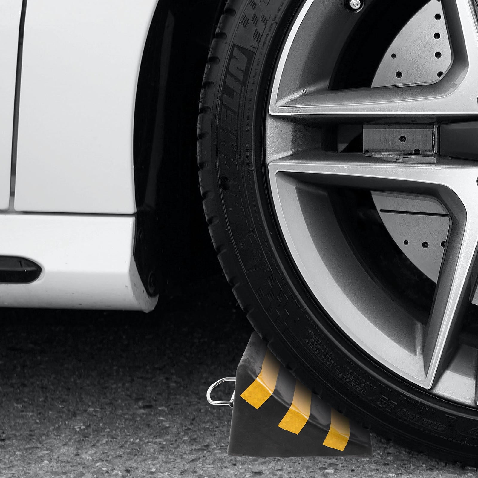 HEMOTON Car Accessory Curb Ramps for Driveway Vehicle Skid Stopper ...