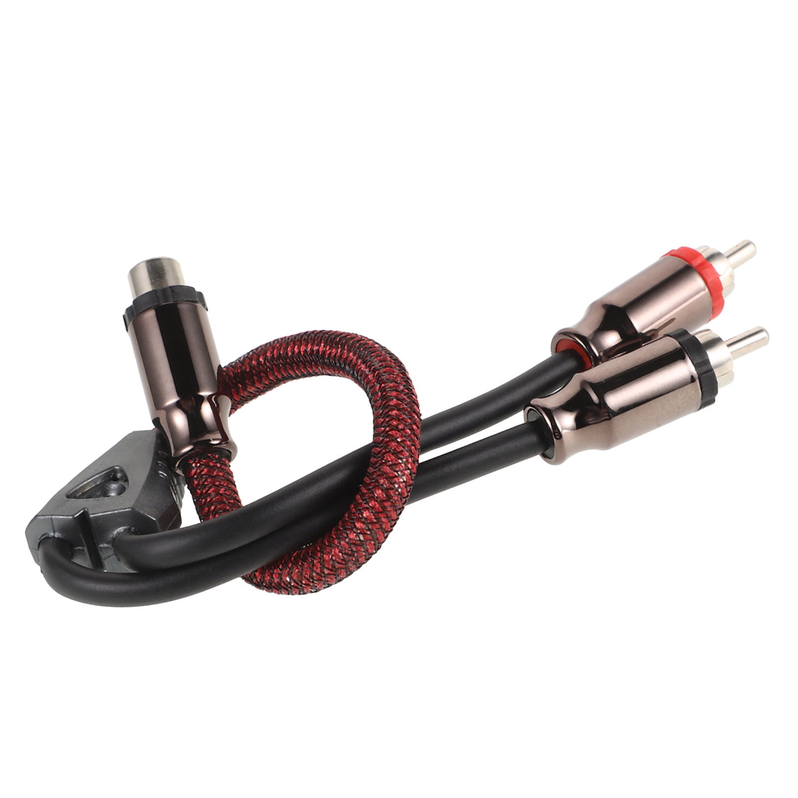 HEMOTON Car Audio Cable Rca To Dual Rca Power Amplifier Cable Audio ...