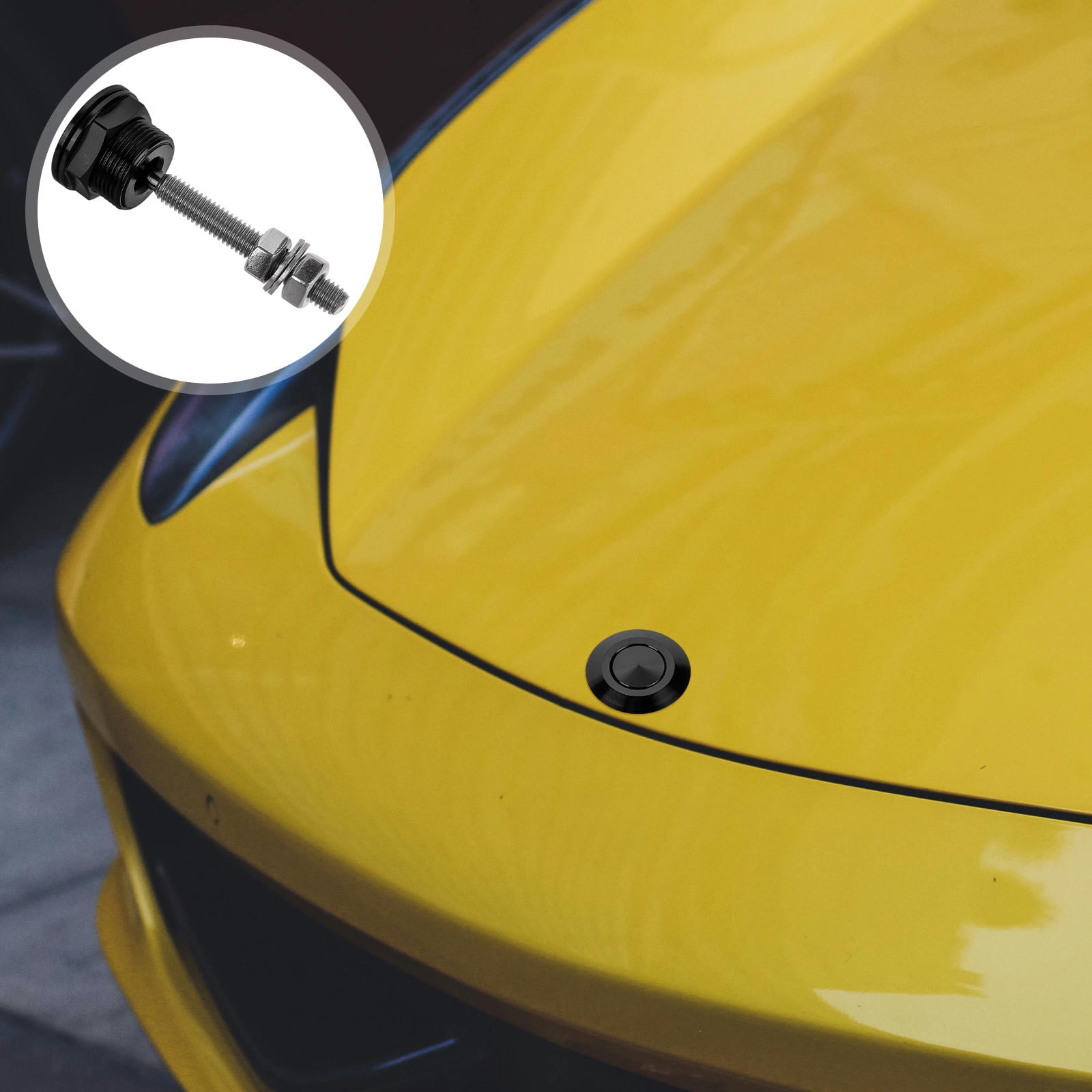 HEMOTON Car Bumper Holder Vehicle Hood Pin Lock Locks Cars - Walmart.com