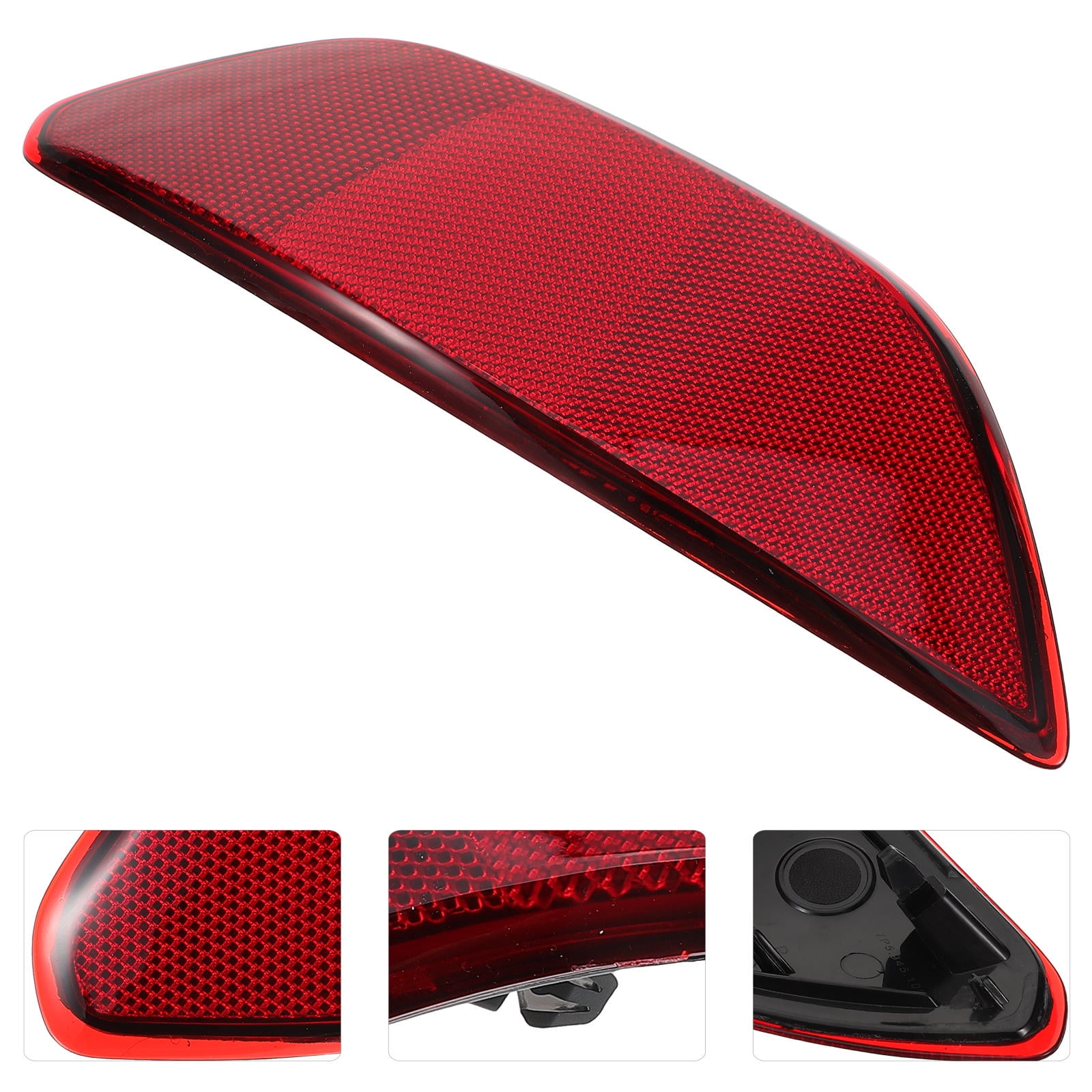 HEMOTON Car Rear Bumper Light Automotive Warning Lamp Bumper Trim ...