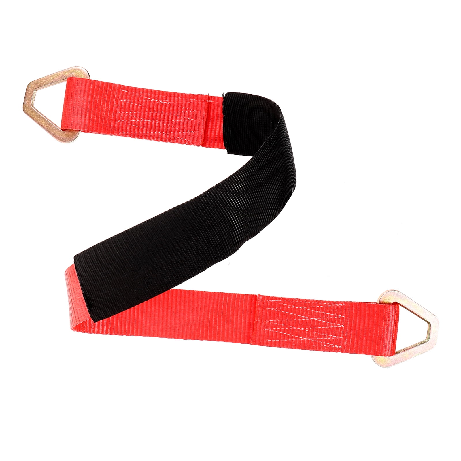 COOPHYA Red Metal Webbing Trailer Tow Strap 1Set 38.91X3.14X0.59in ...