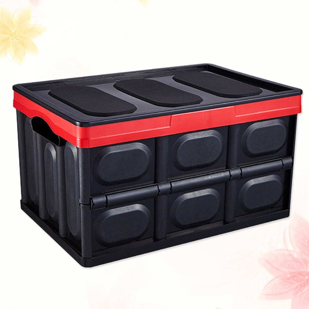 HEMOTON Foldable Car Trunk Organizer, Plastic Storage Box for SUV and ...