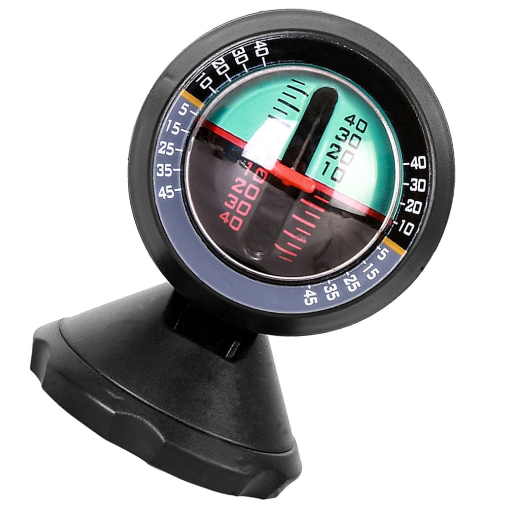 HEMOTON Car Vehicle Inclinometer Vehicle Slope Gauge Car Inclinometer ...