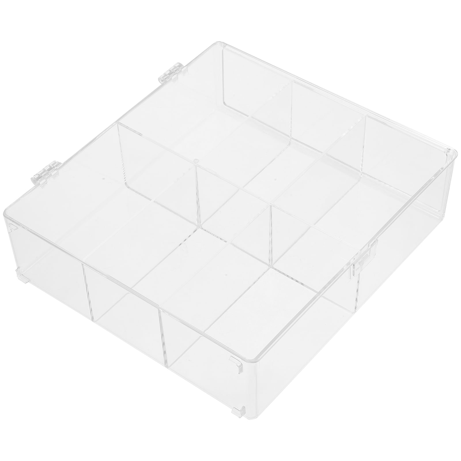 HEMOTON Card Holder Containers Card Storage Box 20.80X20.00X6.10CM ...