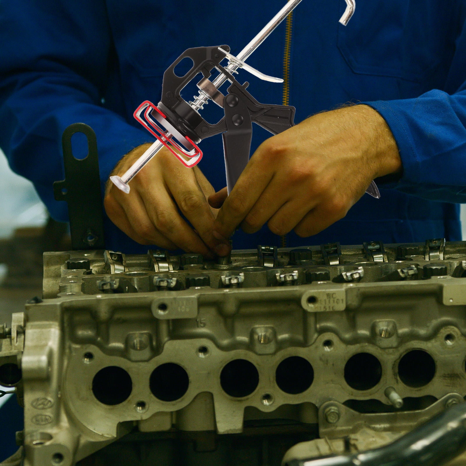 HEMOTON Caulk Tool Hand Caulk Tool Portable Metal Caulk Glue Tool ...