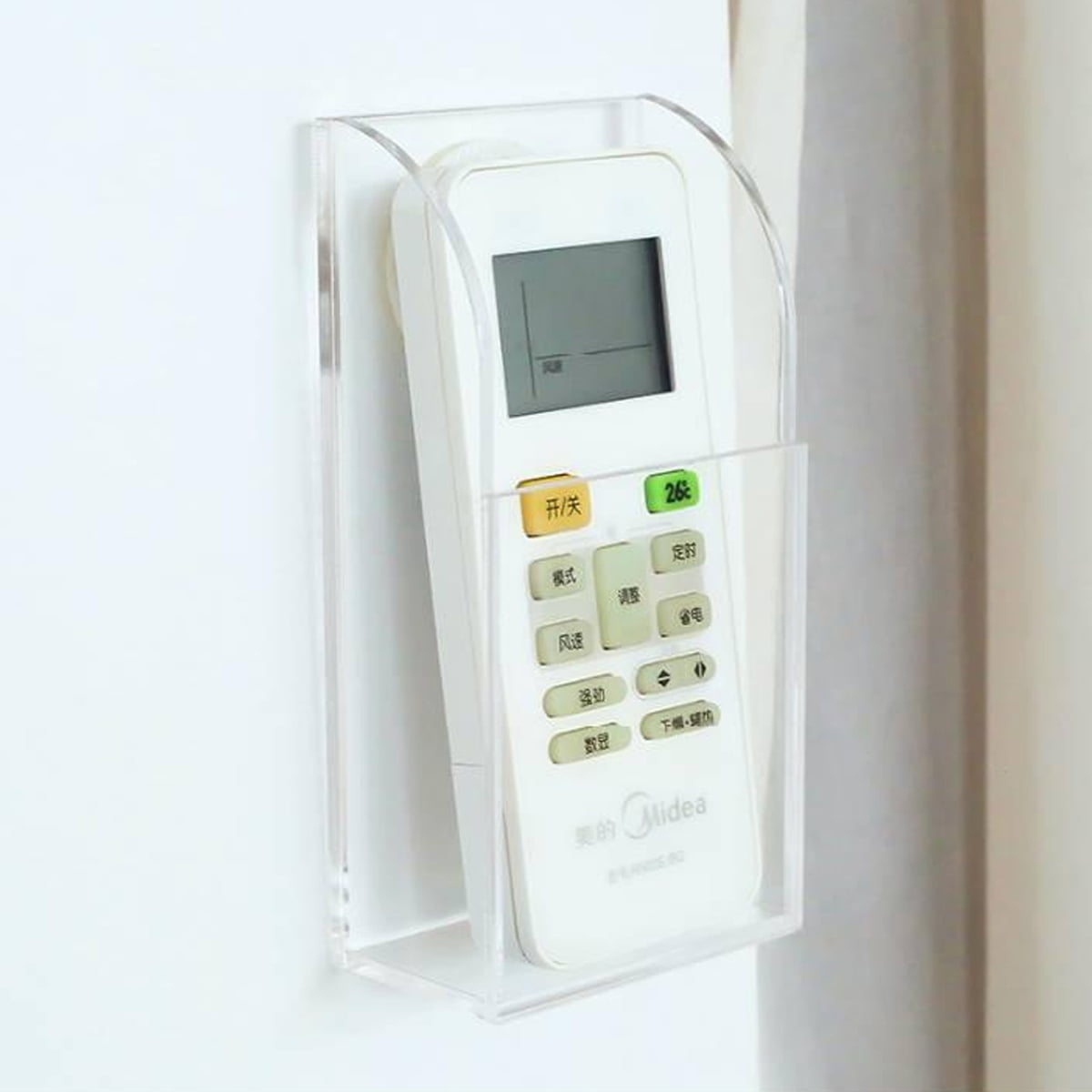 HEMOTON Cell Phone Holder and Remote Control Hanger with Hanging ...