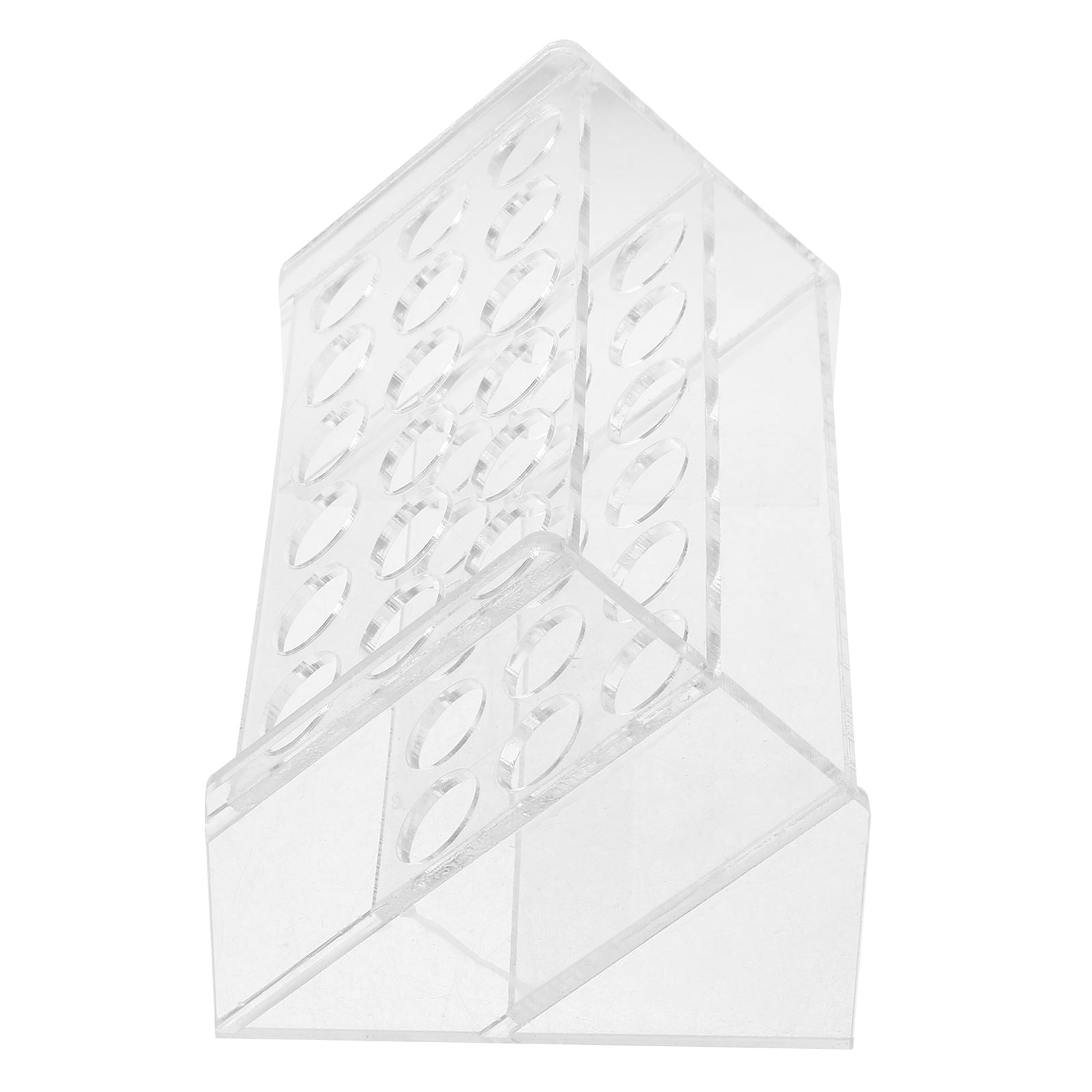 DEEPCRAFF Test Tube Support Acrylic Rectangular for Laboratory Use 1Set ...
