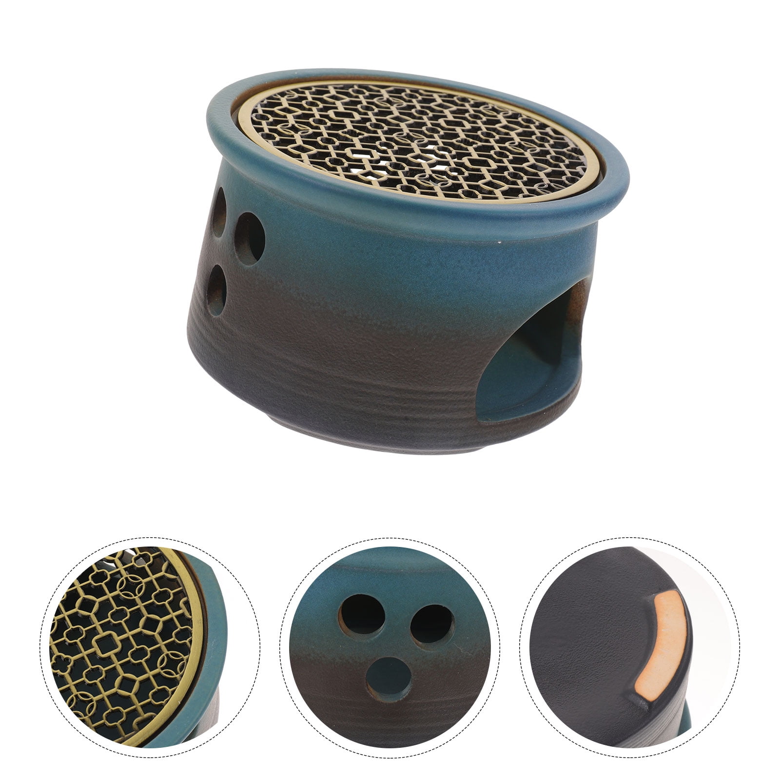 DEEPCRAFF Tea Light Burner for Daily Tea Use Ceramic Modern Style ...