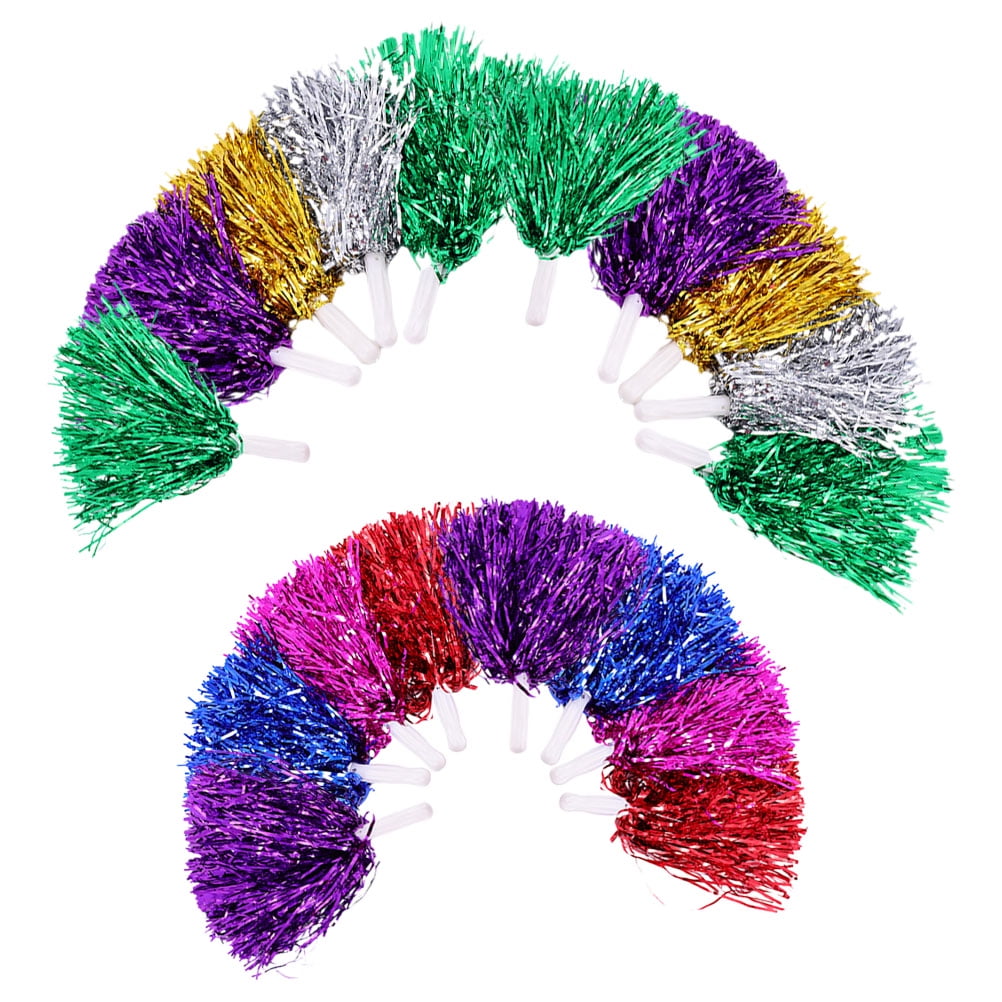 HEMOTON Cheerleading Pom Poms for Activities Made of Plastic in ...