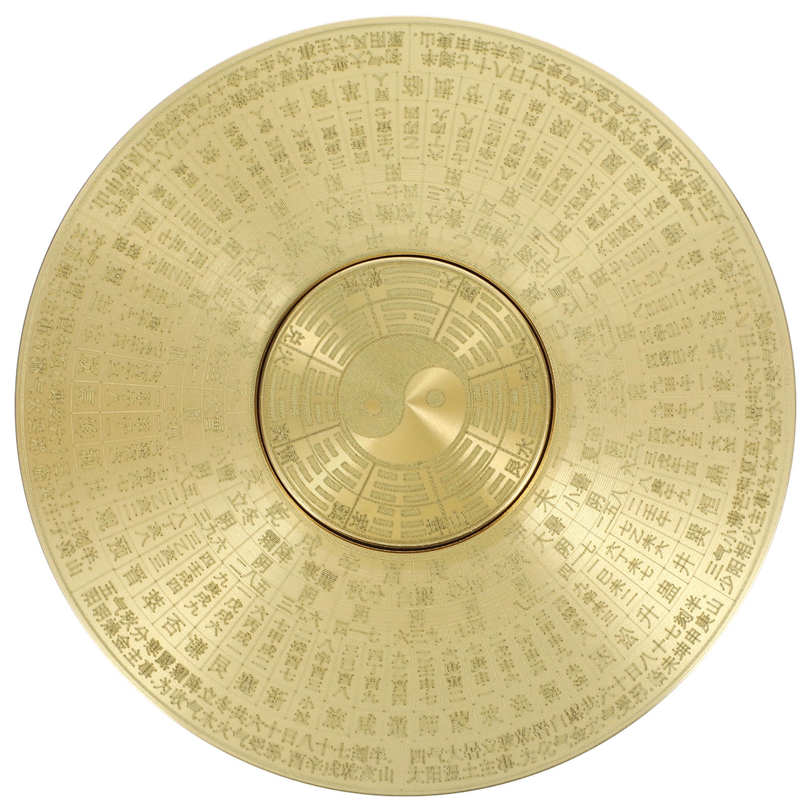 HEMOTON Chinese Compass Prop Decorative Brass Compass Craft Traditional ...