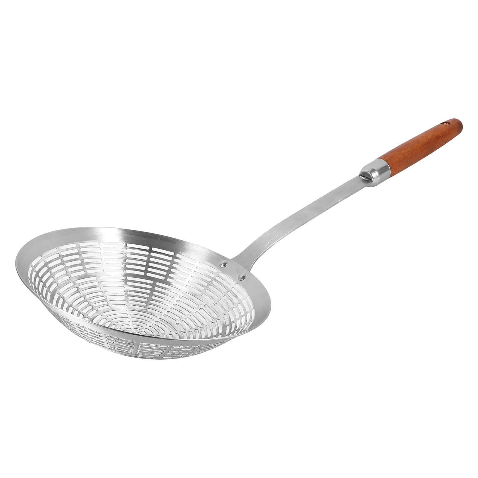 HEMOTON Chinese Cooking Colander Stainless Steel Water Leaking Strainer ...