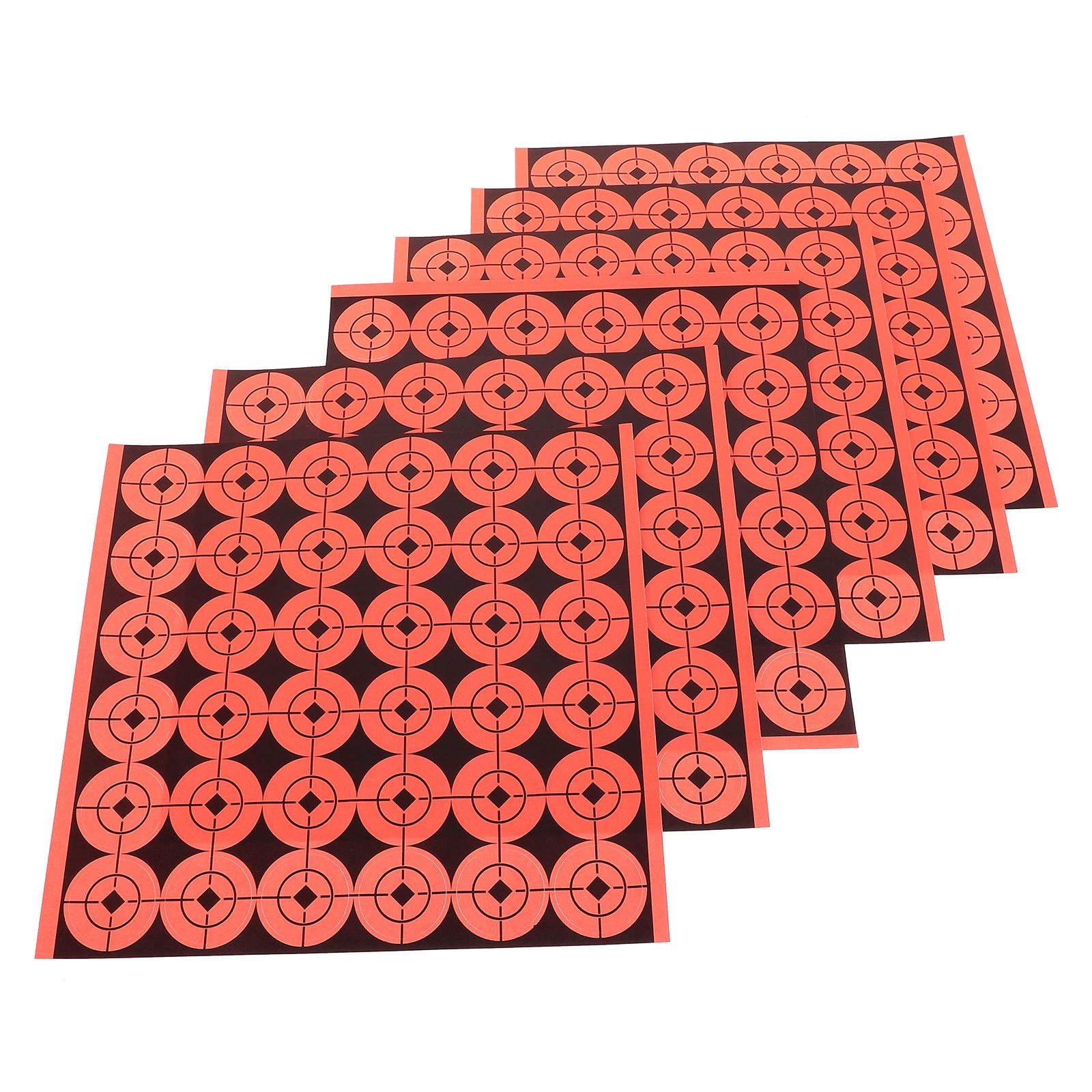 EXHUMKY Square Target Stickers Chocolate 720Pcs 1x1in - Walmart.com