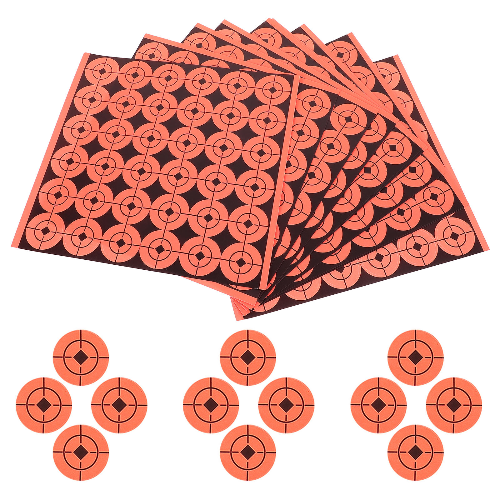 HEMOTON Chocolate SelfAdhesive Shooting Target Labels for Training ...