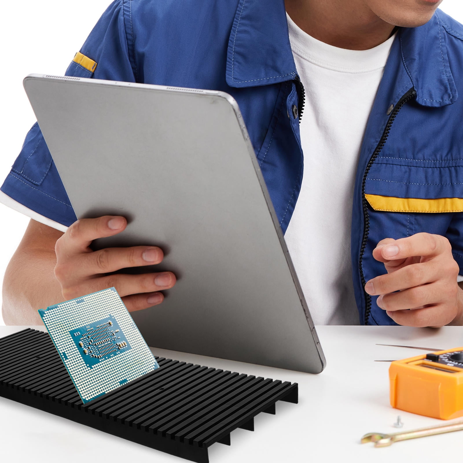 EXHUMKY Circuit Board Holder Black 1Pack 16.1X5.6X0.8In - Walmart.com