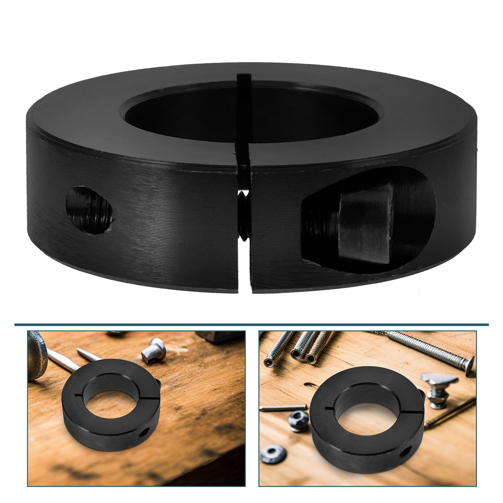 DEEPCRAFF Clamping Collars Shaft Collar Steel Safety Drive Shafts 1Pack ...