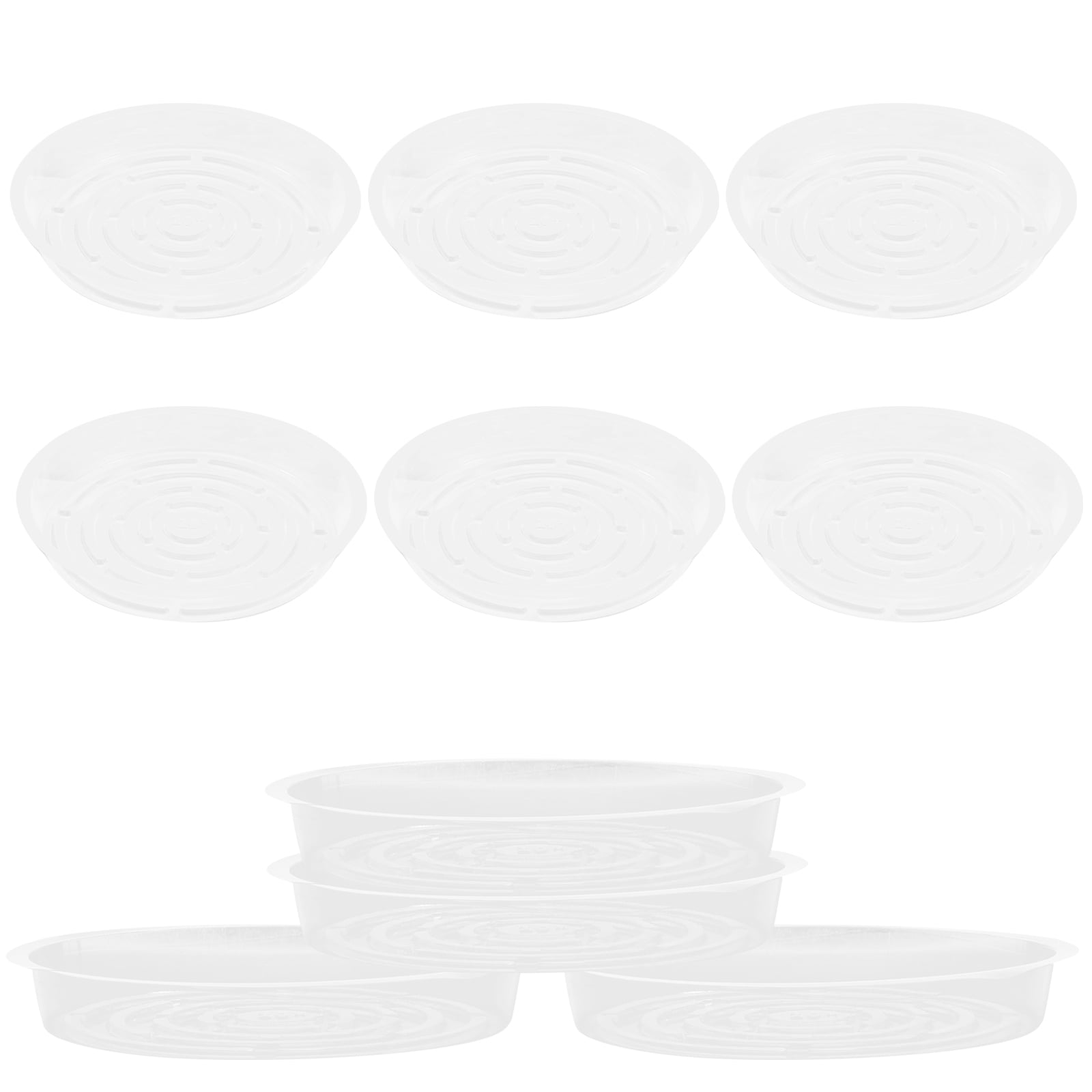 UPGRATOR Plants Water Tray PET For Prevent Water Leakage 10Pack 10.2X10 ...
