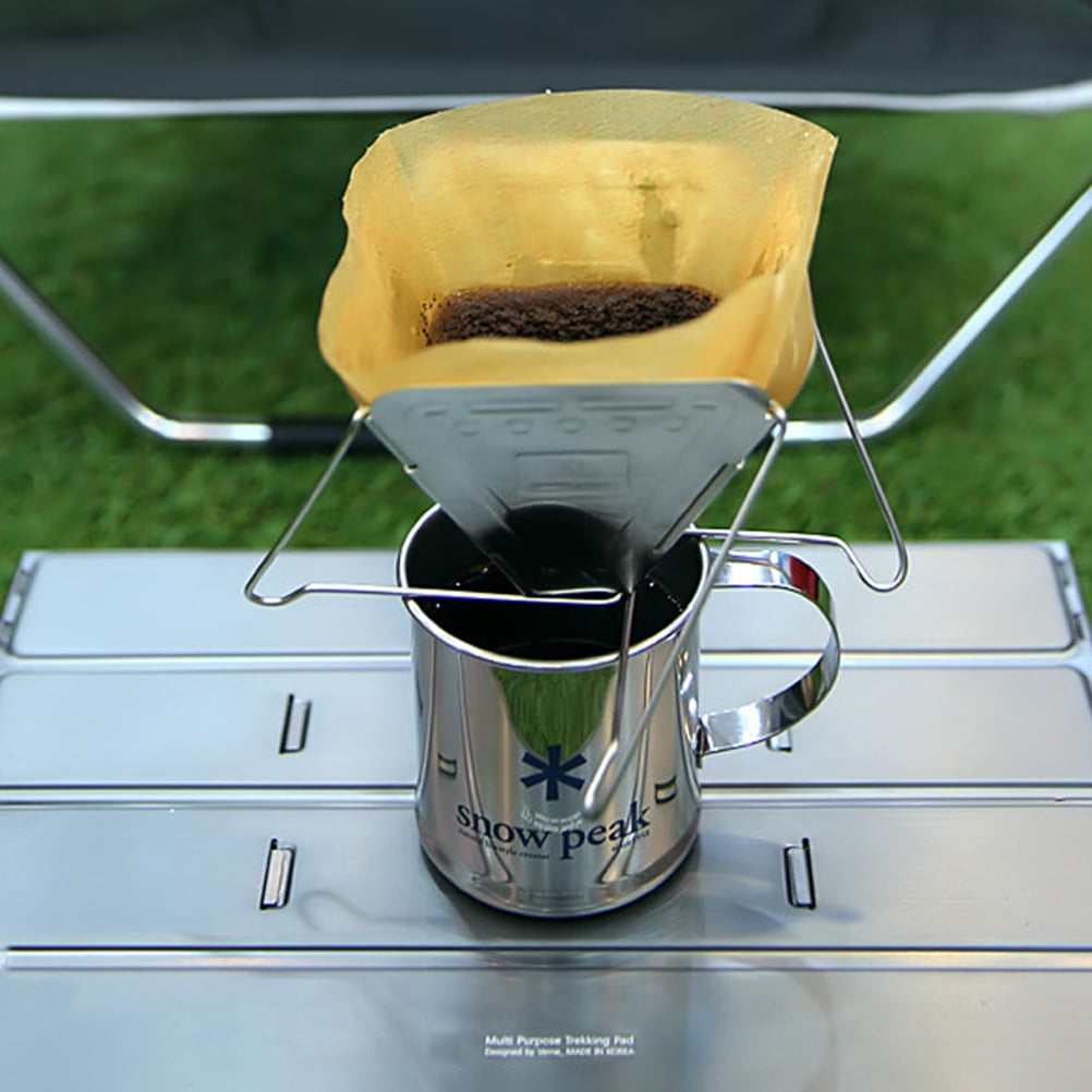HEMOTON Coffee Drip Rack Stainless Steel Foldable Coffee Dripper ...