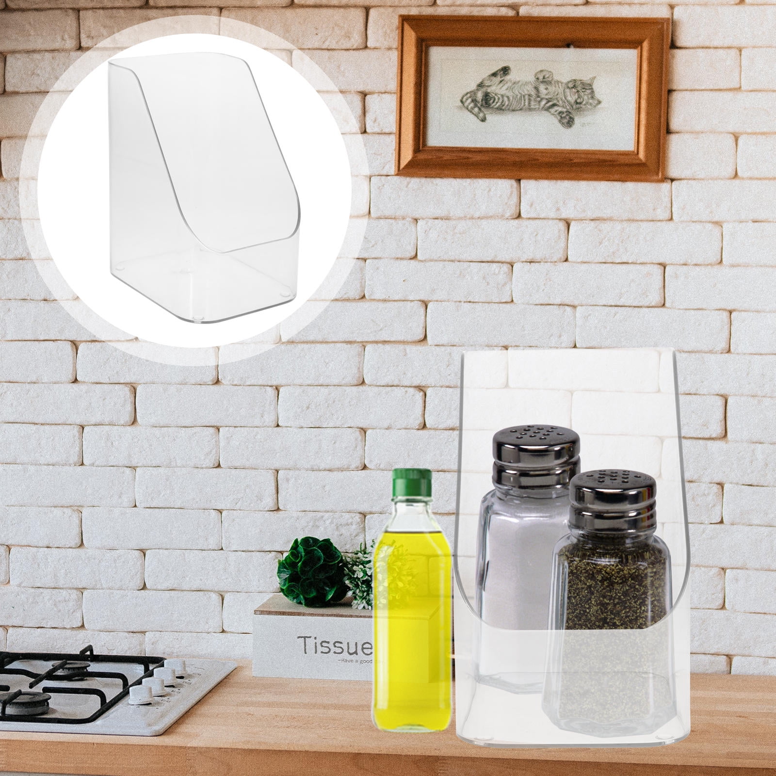 HEMOTON Coffee Station Organizer Tea Bag Case Desktop Tea Packet ...