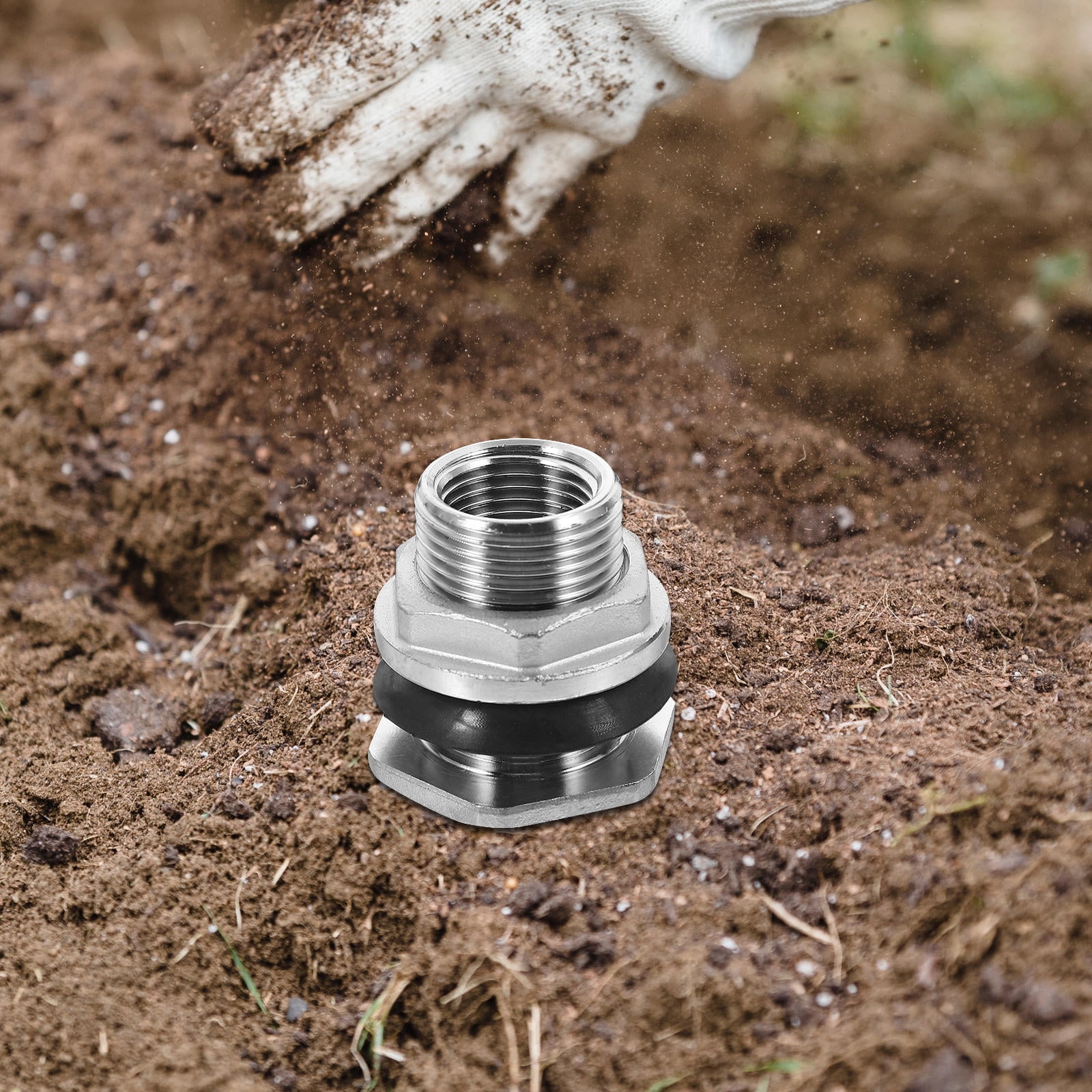 HEMOTON Connector for Pools Tank Fade-resistant Bulkhead Fitting ...