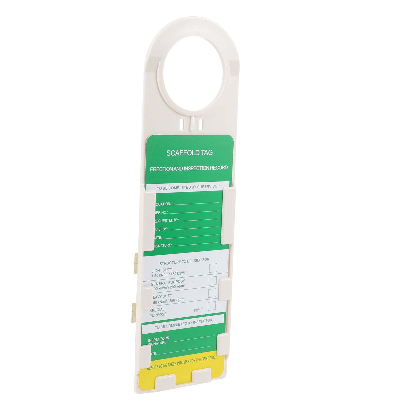 HEMOTON Construction Sites Tags Scaffold Status Holder Safety ...