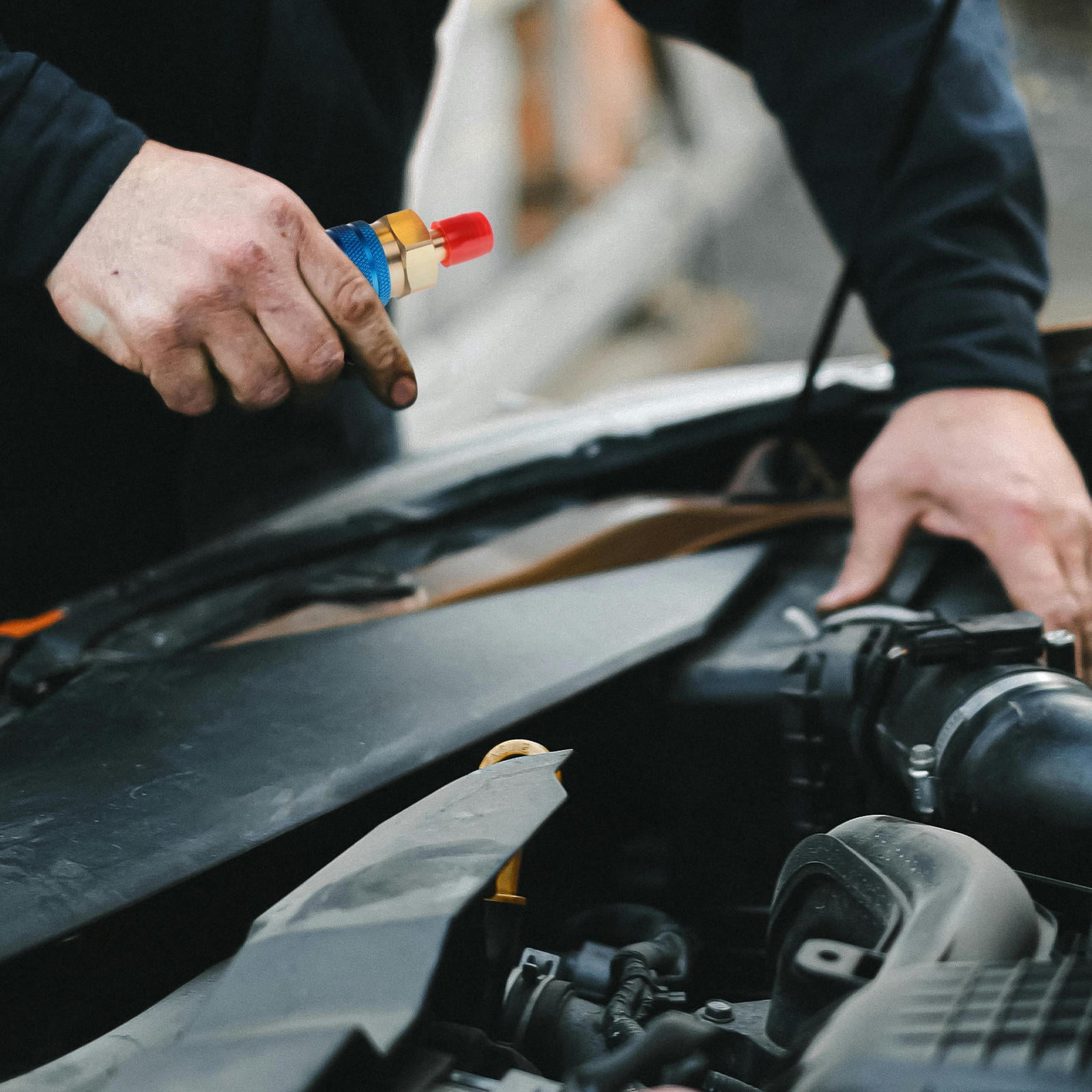 HEMOTON Coolant Air Conditioner Recharge Kit Car Automobile Fluoride ...