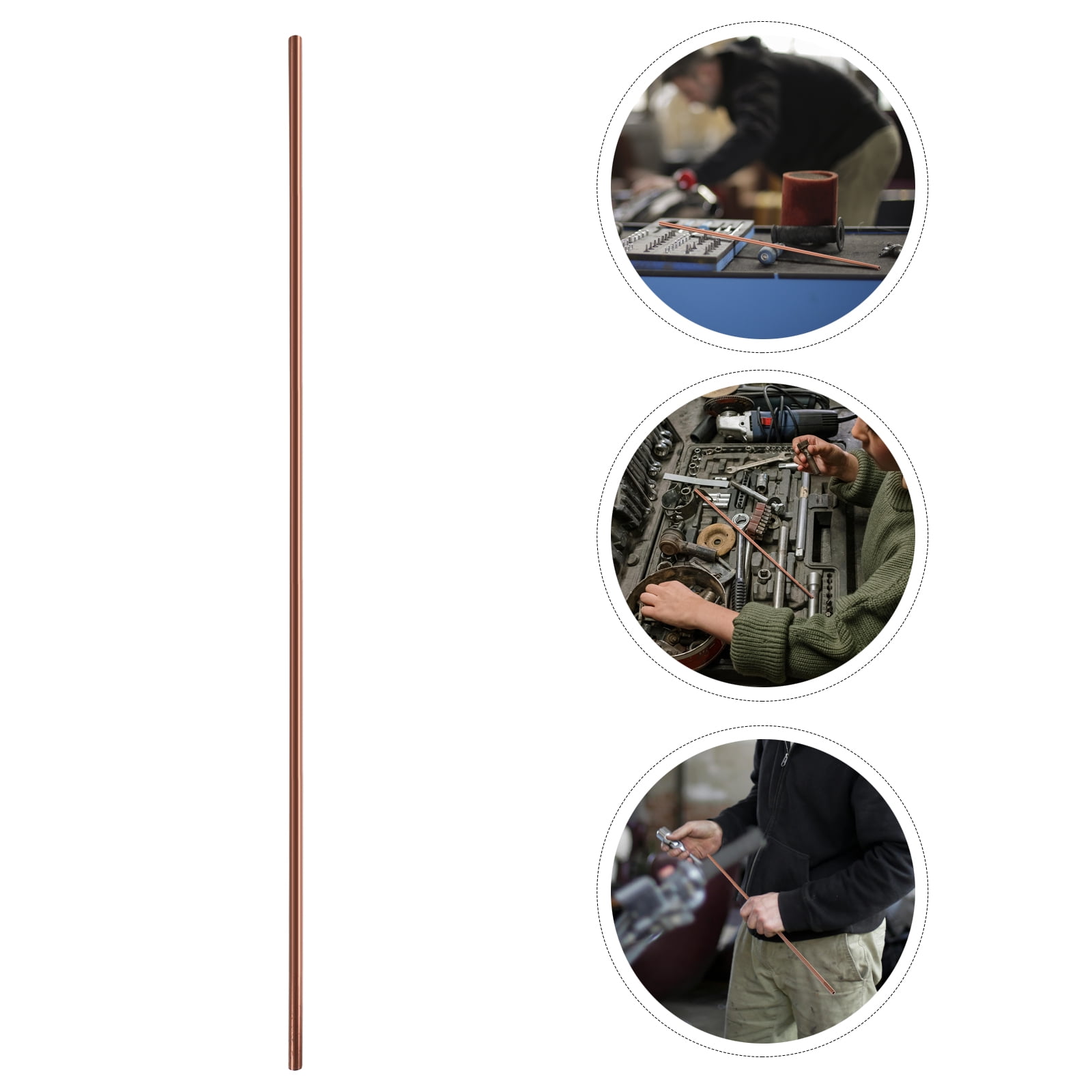 HEMOTON Copper Tubing Copper Tube Diameter 6mm Copper Rod Copper Piping ...