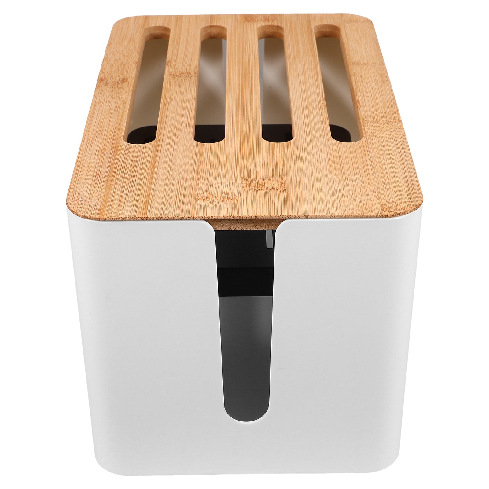 HEMOTON Cord Management Box Cord Organizer Box Wires Storage Box Charge ...