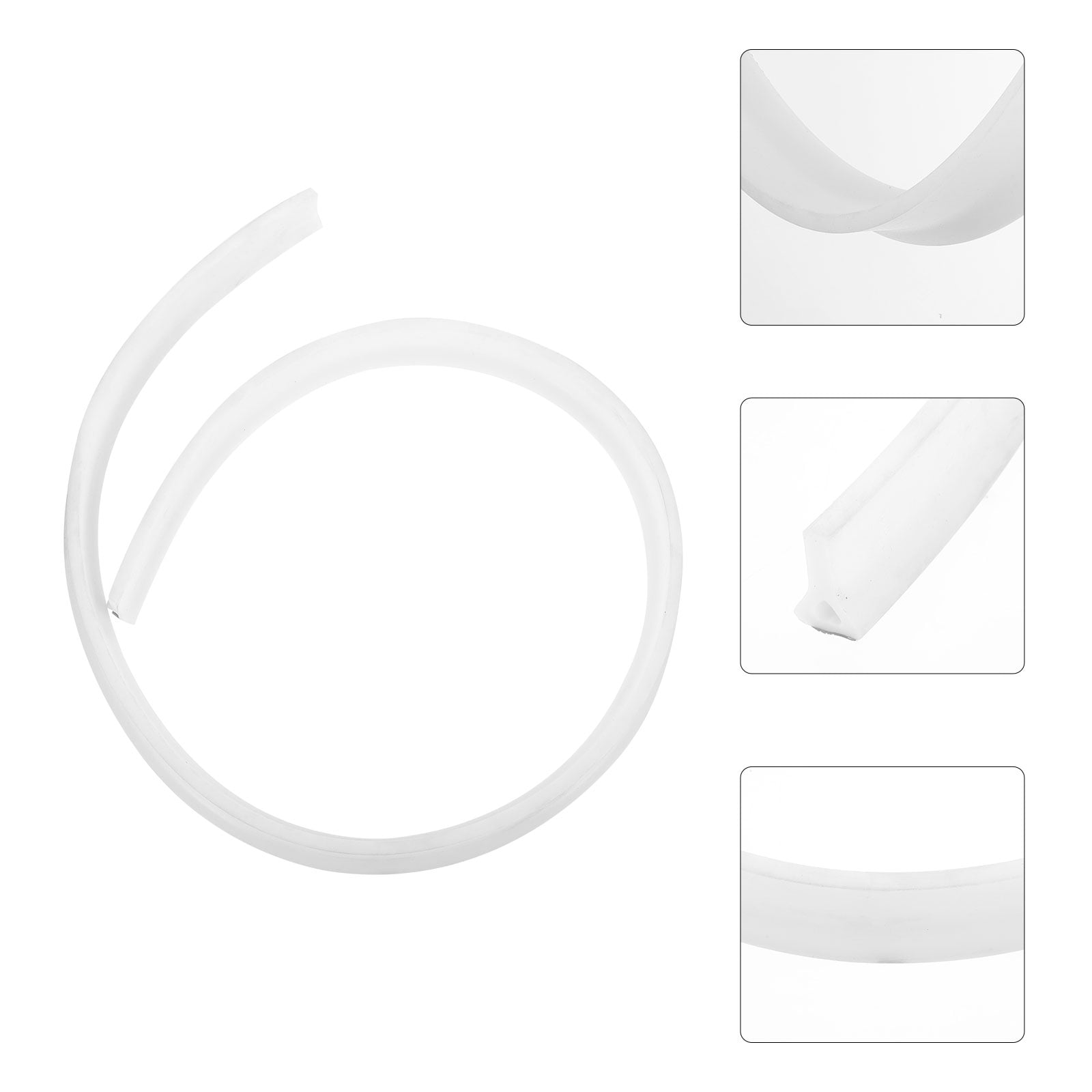 EXHUMKY White Self Adhesive Water Retaining p for Bathroom Floor ...