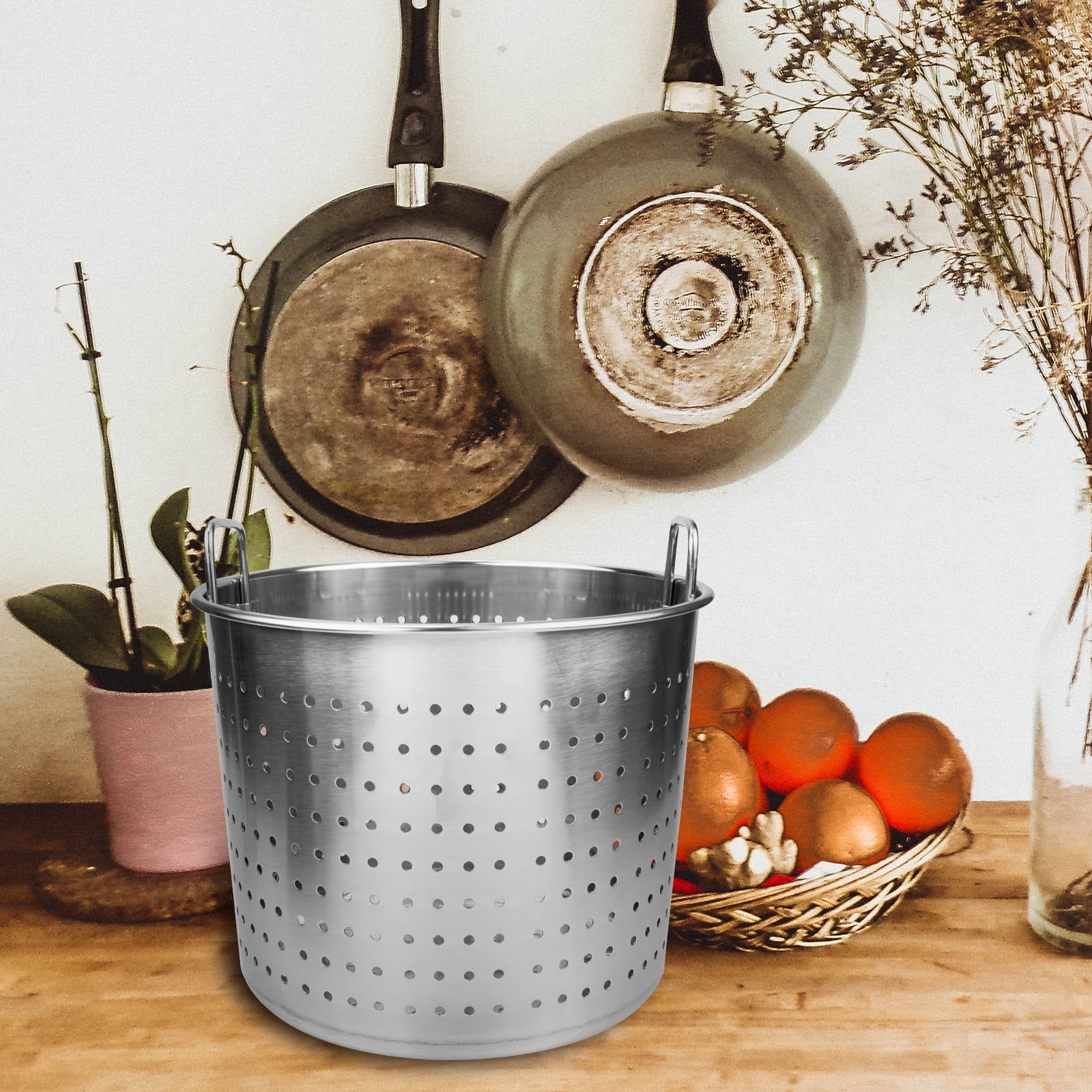 HEMOTON Crawfish Cook Tool Cooking Stainless Steel Leaky Stew Pot ...