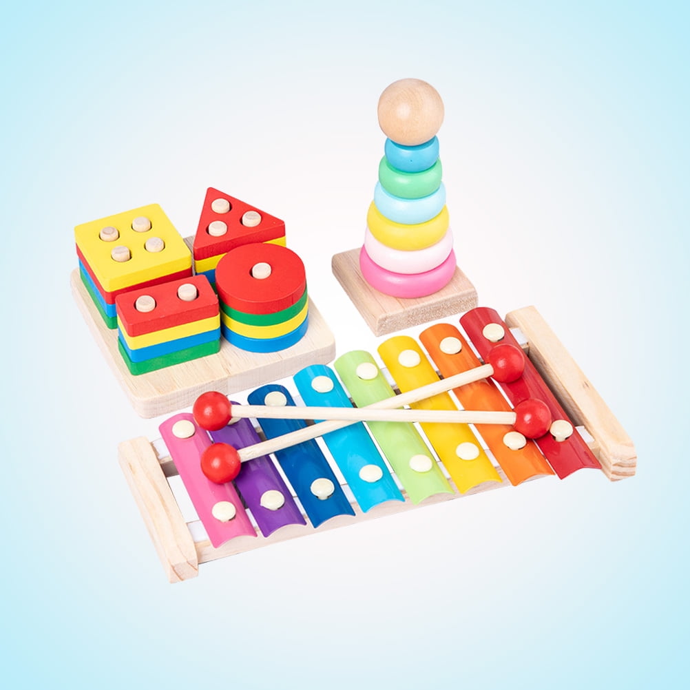 HEMOTON Creative Assorted Color Educational Toys for Kids Made of ...