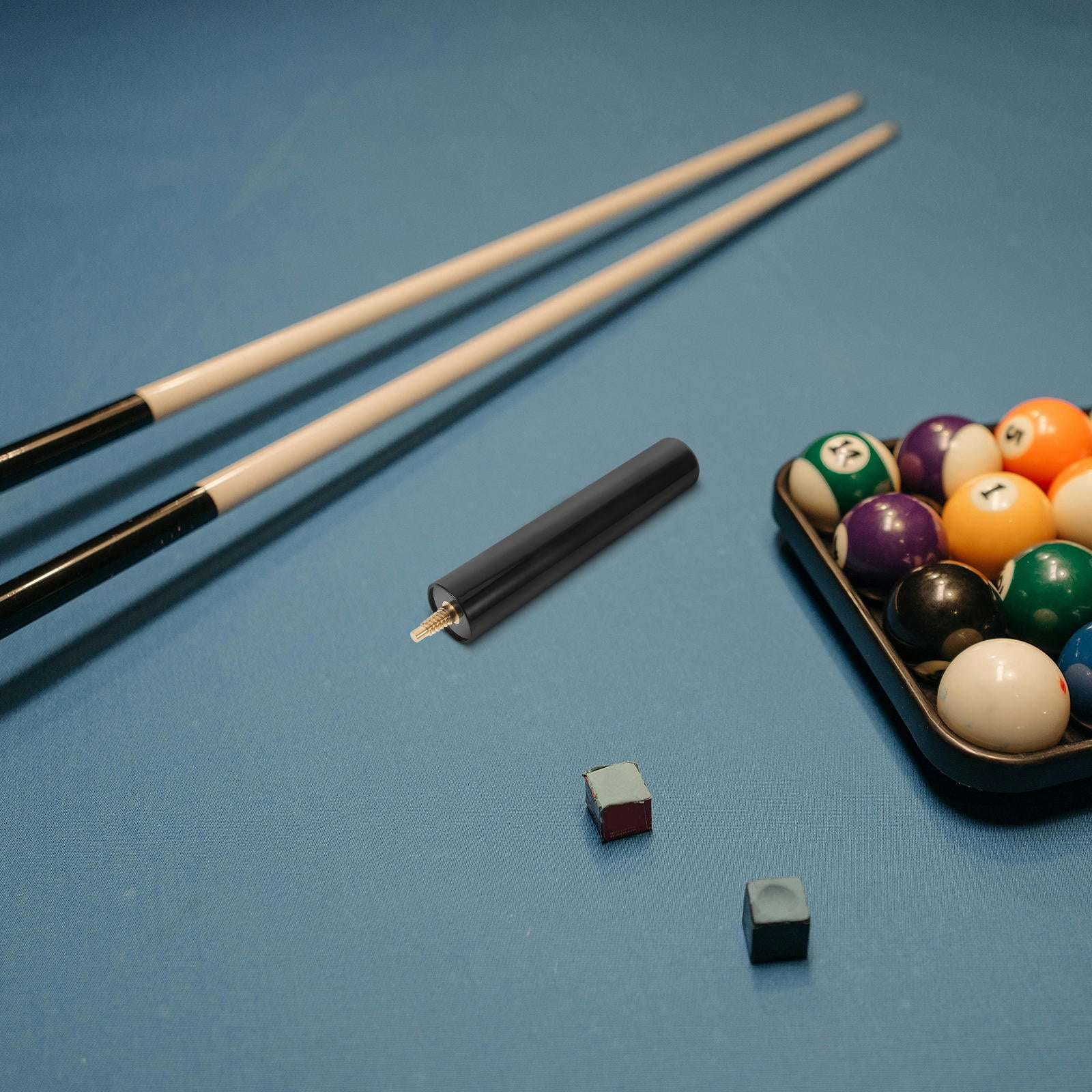 HEMOTON Cue Extension Snooker Pool Cue Stick Extender Billiard Cue Butt ...