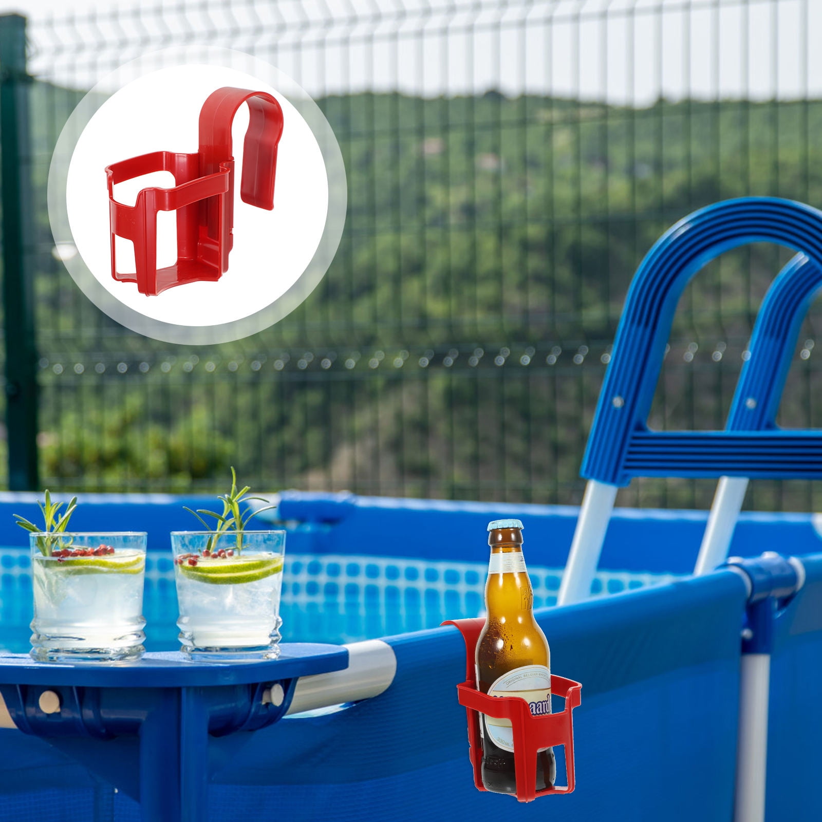 HEMOTON Cup Holder for above Ground Pools Easy to Install - Walmart.com