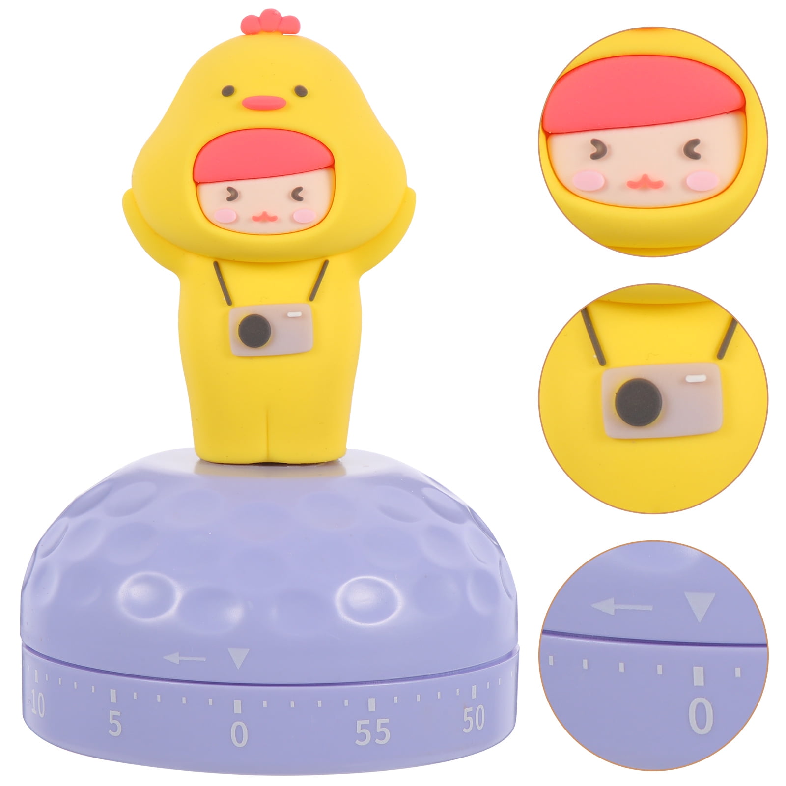 HEMOTON Cute Timers Kitchen Animal Themed Mechanical Child - Walmart.com